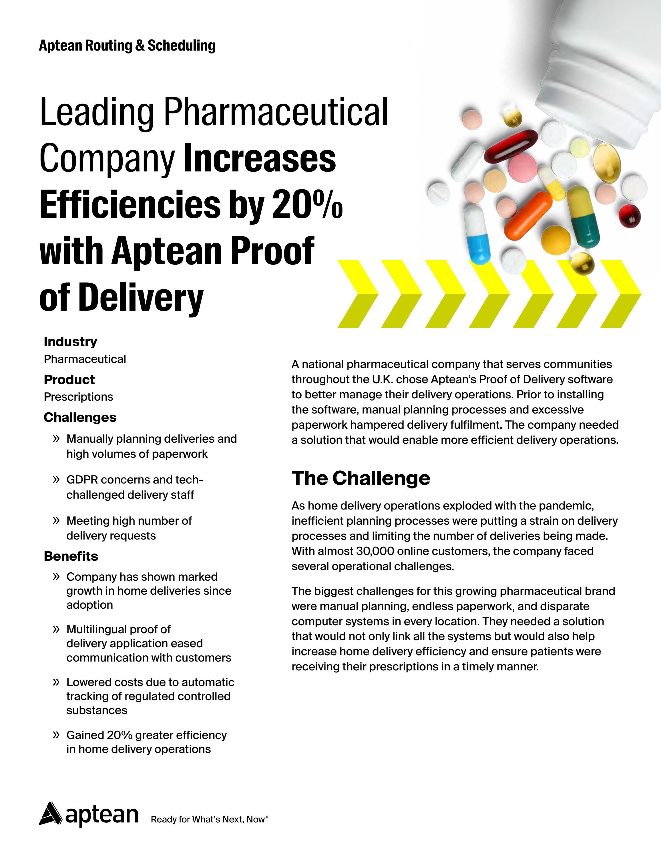 Leading Pharmaceutical Company Increases Efficiencies by 20% with ...