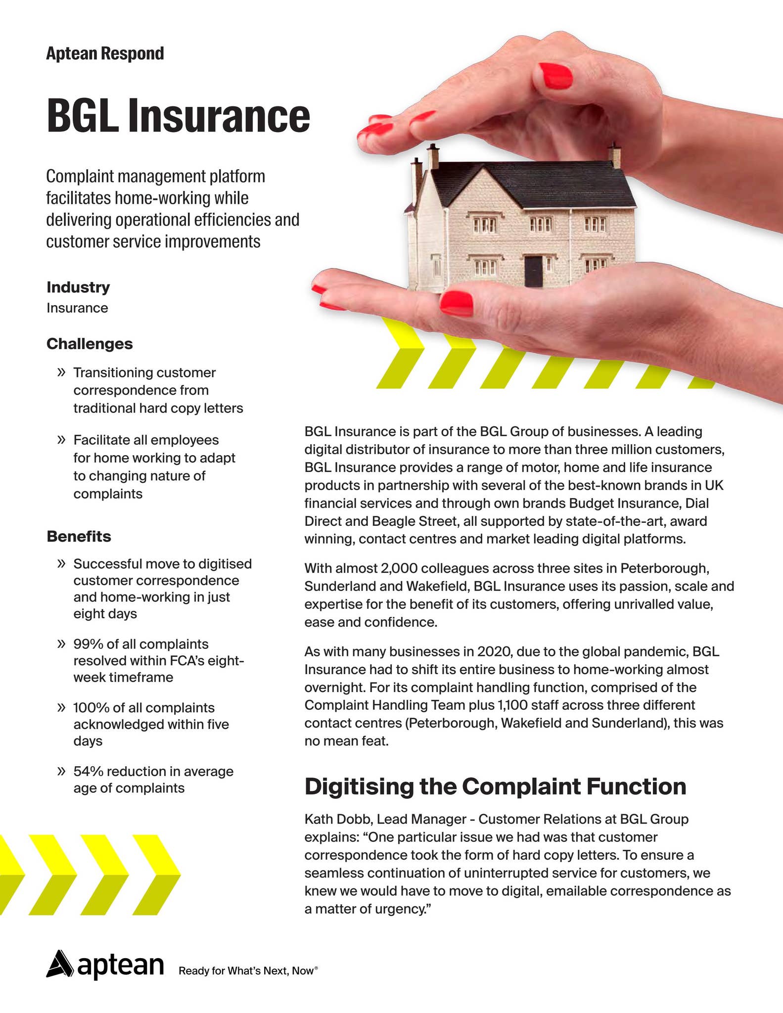 Aptean Respond Case Study: BGL Insurance by Aptean - Issuu