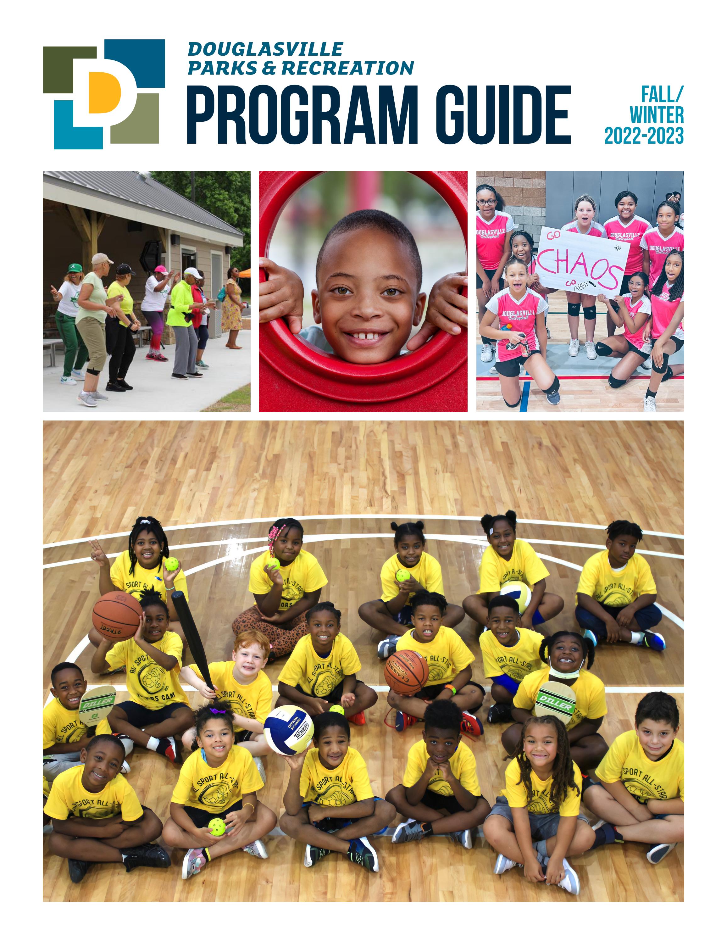 Douglasville Parks and Recreation Program Guide - Fall 2022/Winter 2023 ...