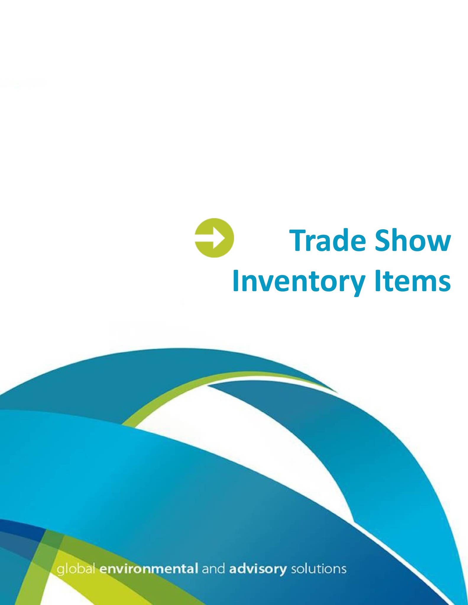 Tradeshow Inventory Items by SLR International Corporation - Issuu