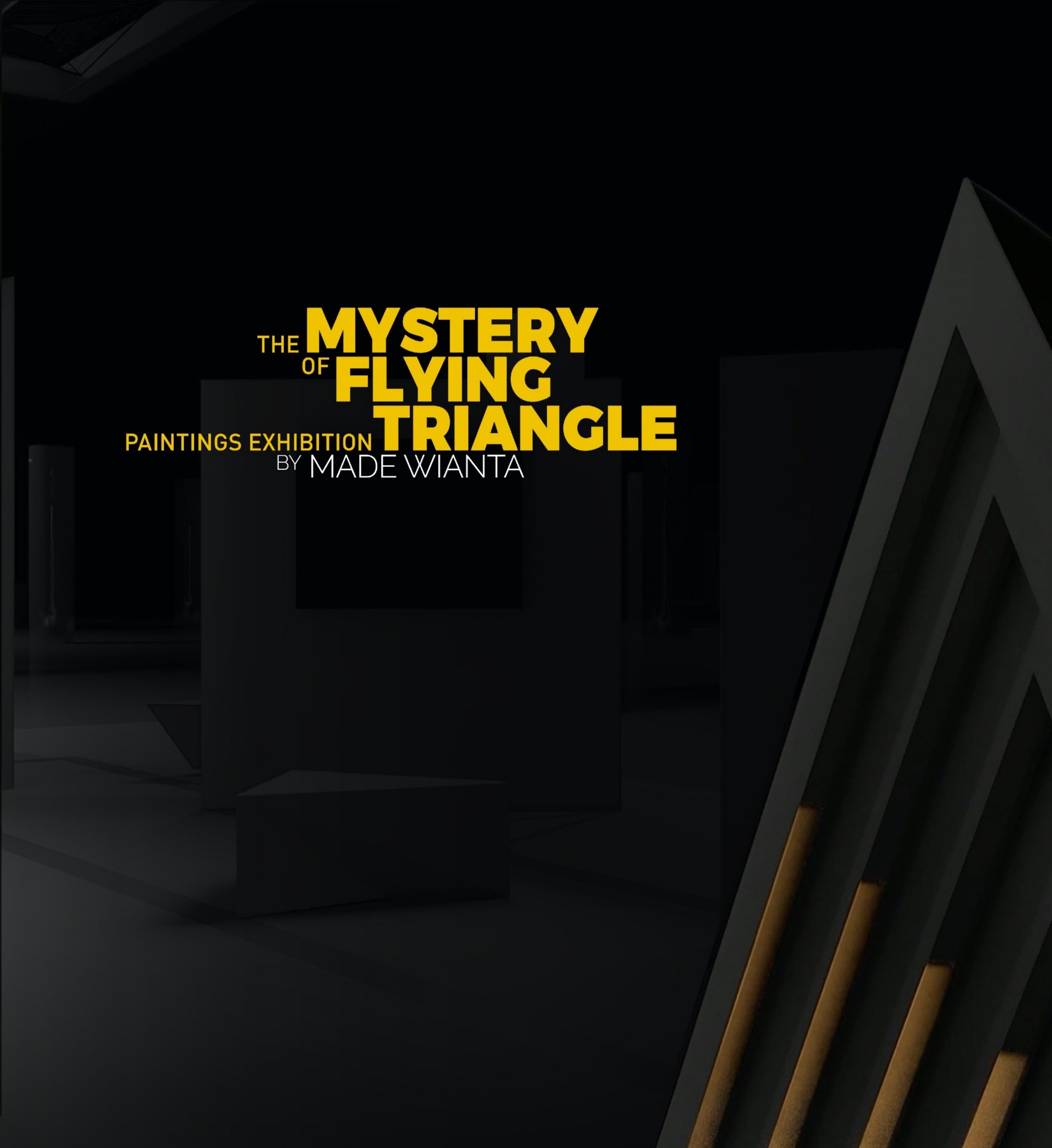 Made Wianta "The Mystery of Flying Triangle" presented by Galeri Zen1 ...