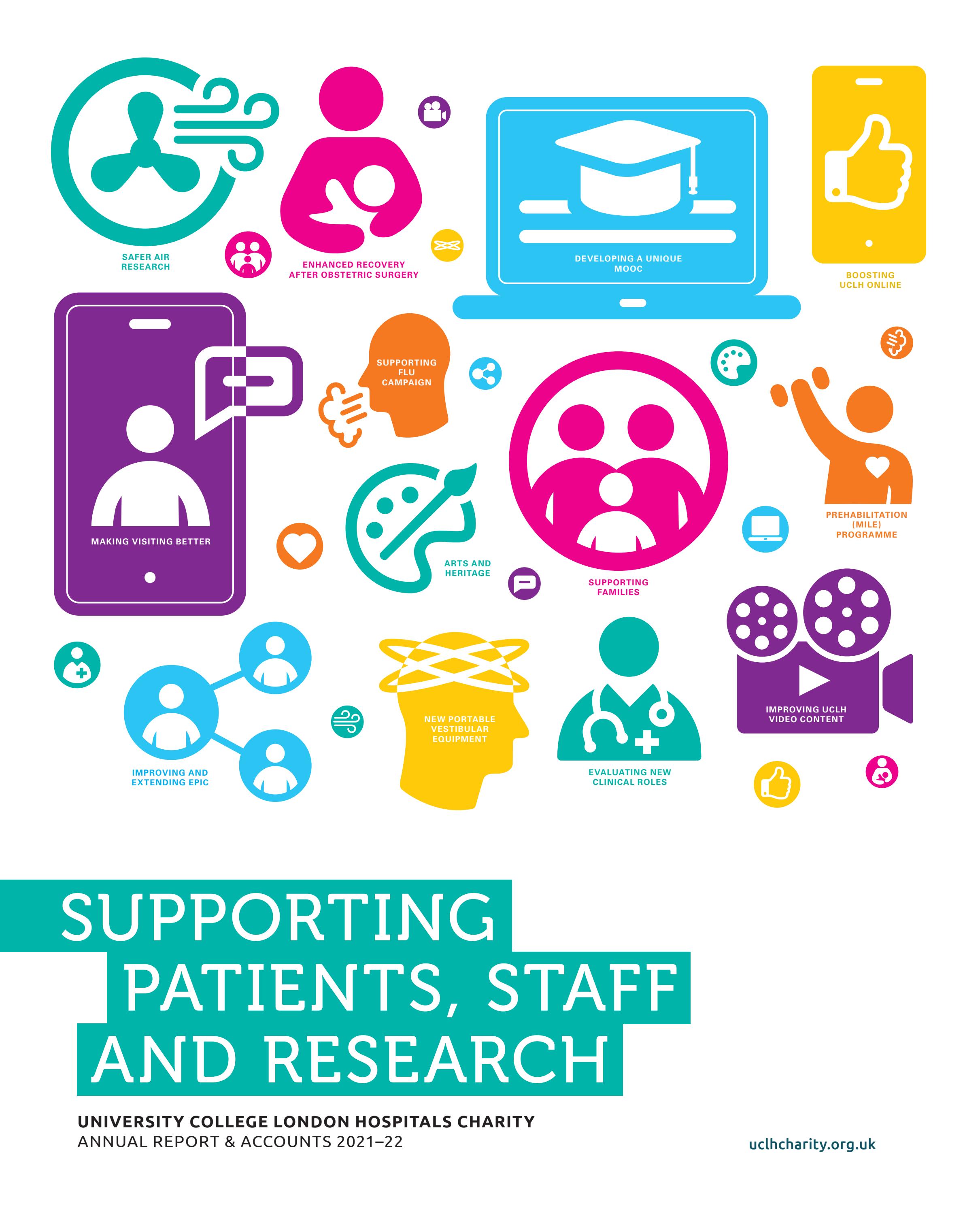 UCLH Charity annual report 2021-22 by fitcreative.ltd.uk - Issuu