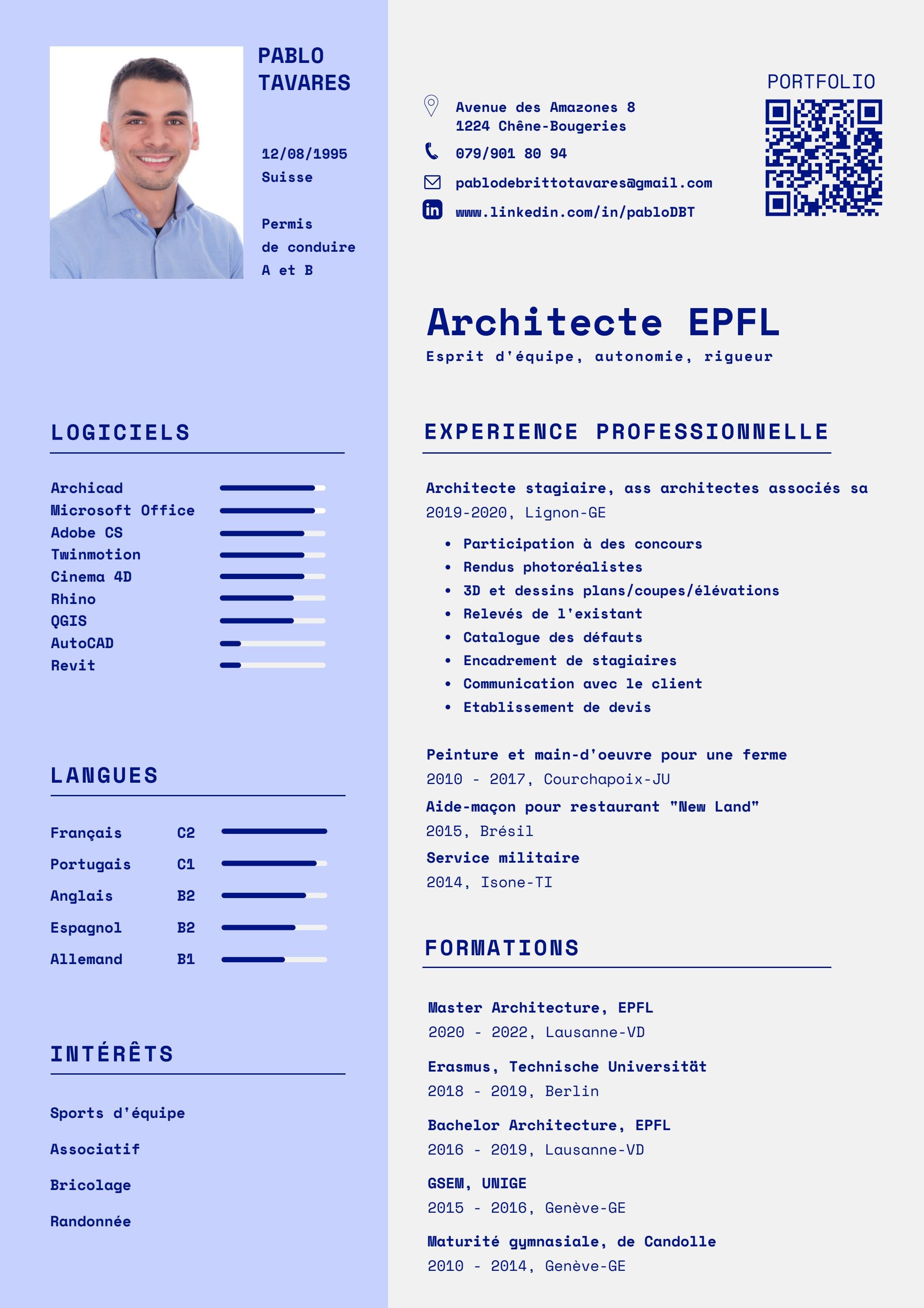 CV by Pablo Tavares - Issuu