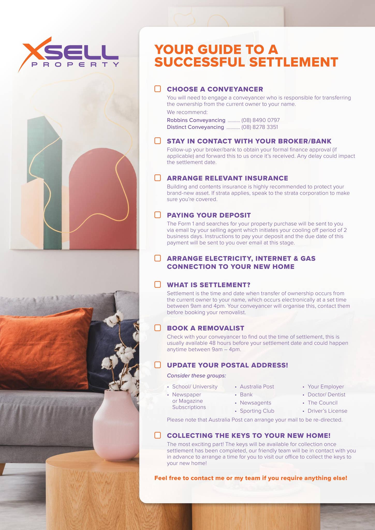 XSELL Property - Your Guide to a Successful Settlement by The Fotobase Group - Issuu