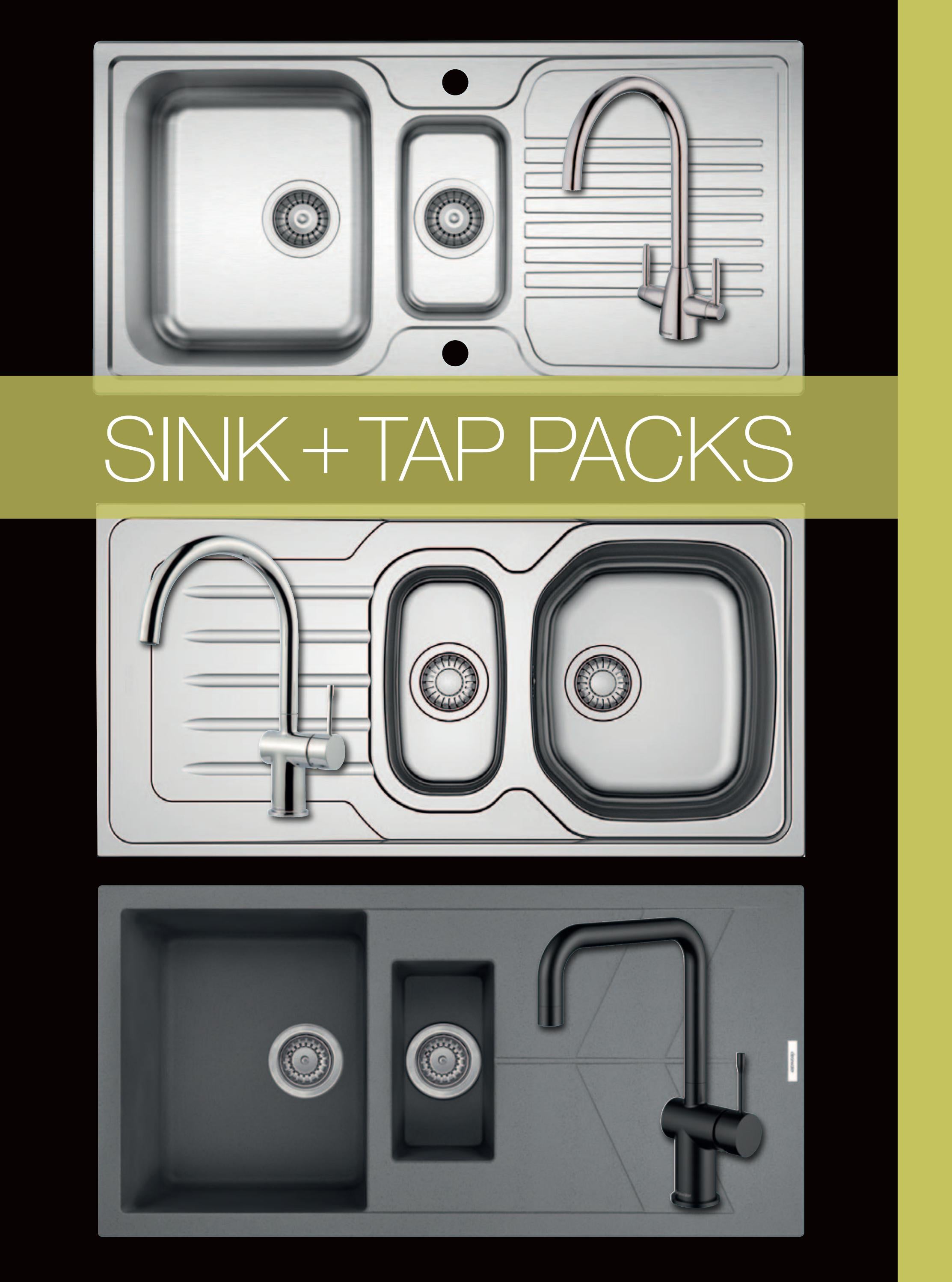 Sterling sink and tap book Nov 22 sink & tap packs by Sterling ...