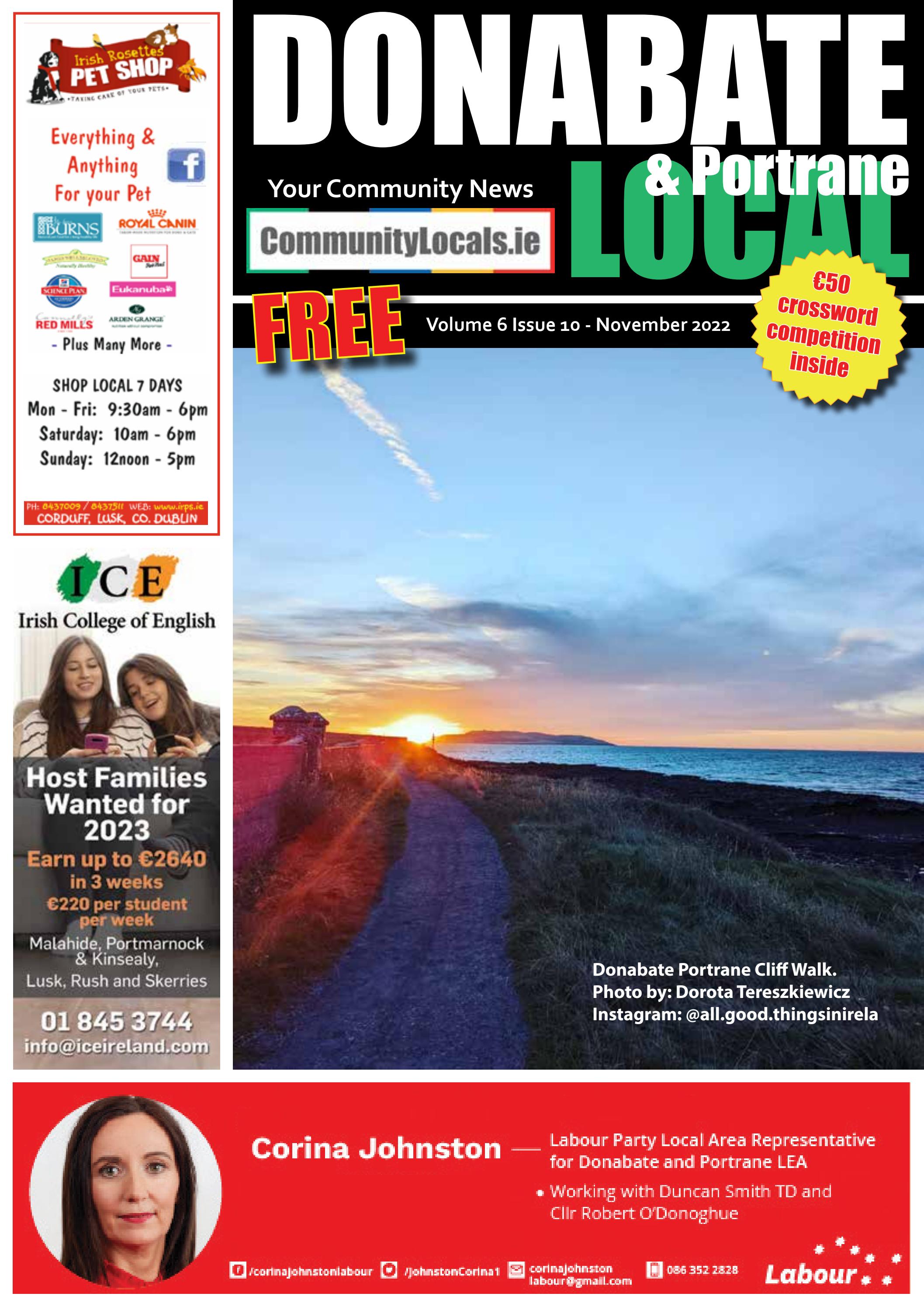 Donabate & Portrane Local V6I10-NOV 2022 by Irish Media Group - Issuu