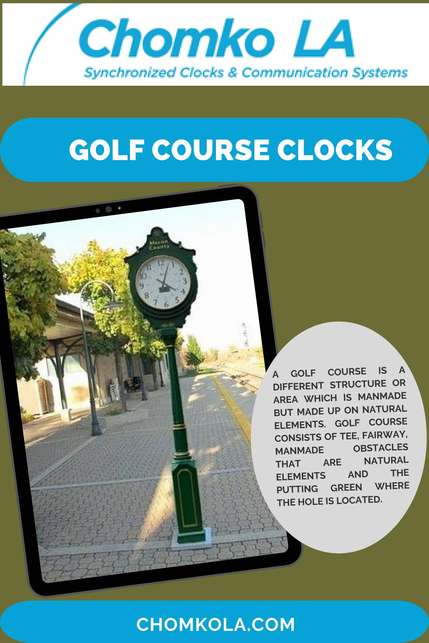 Buy Modern Golf Course Clocks by cubewebtechnologie - Issuu