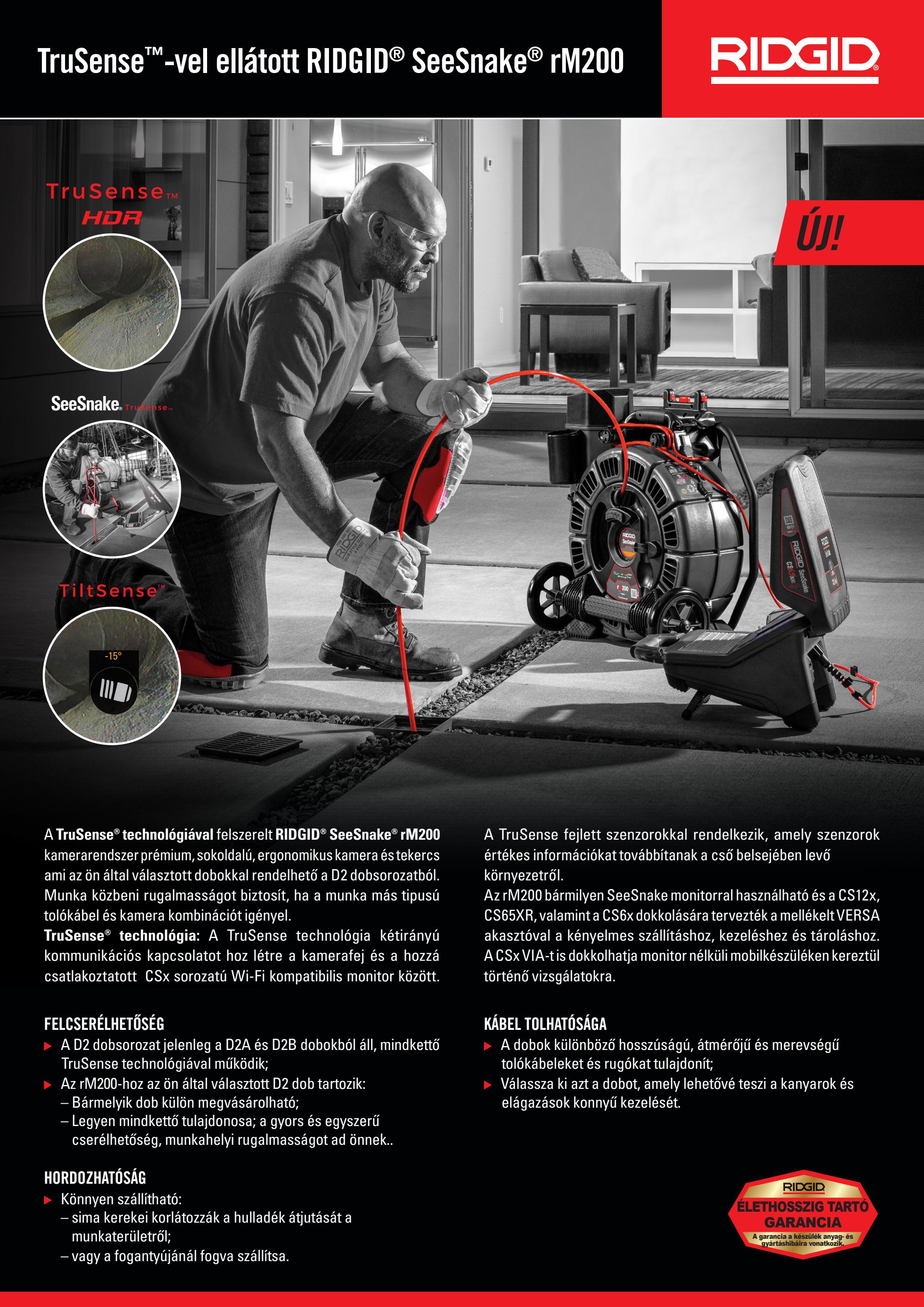 RIDGID rM200 HU_catsheet by RIDGID Europe - Issuu