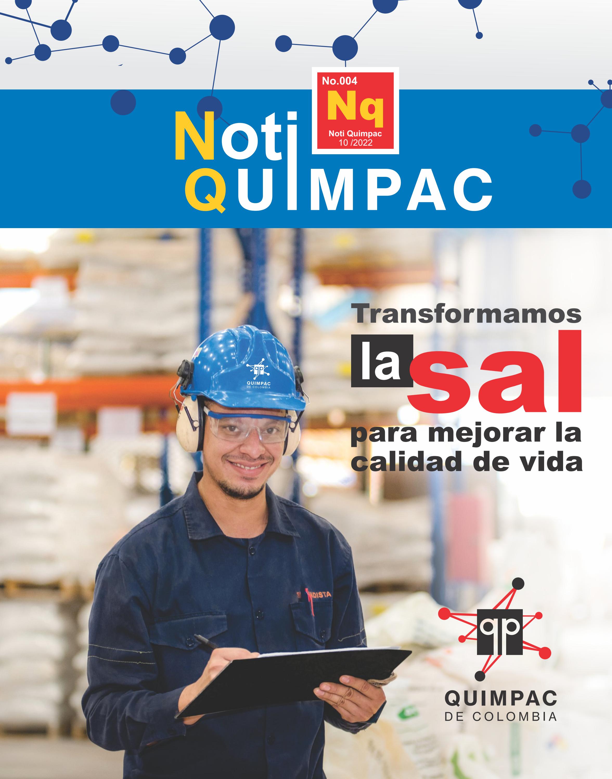 NOTIQuimpac Octubre 2022 Ed.#4 by COMUNICACIONES QUIMPAC DE COLOMBIA S.A. - Issuu