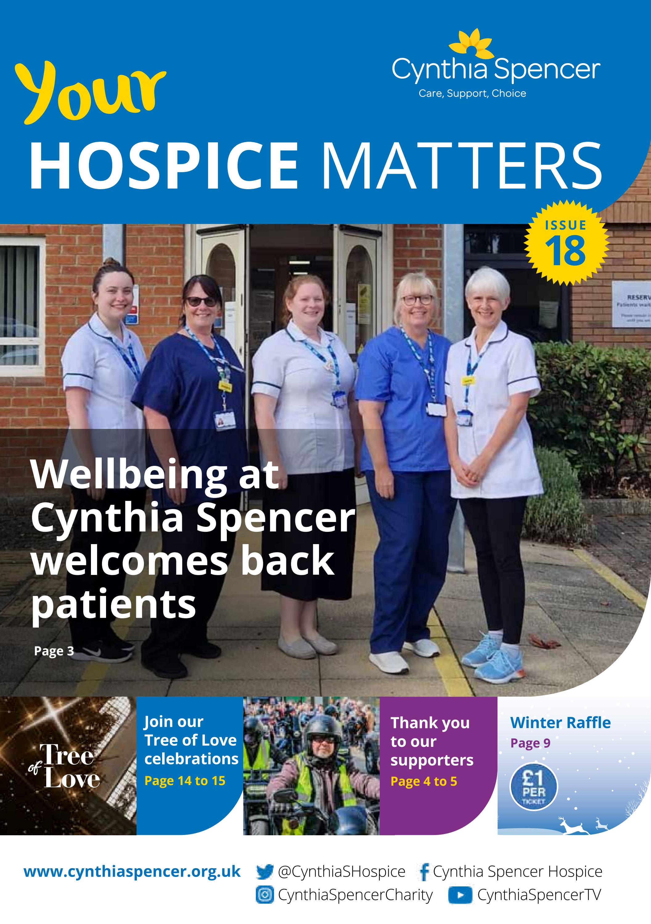 Cynthia Spencer Hospice Your Hospice Matters Issue 18 by ...