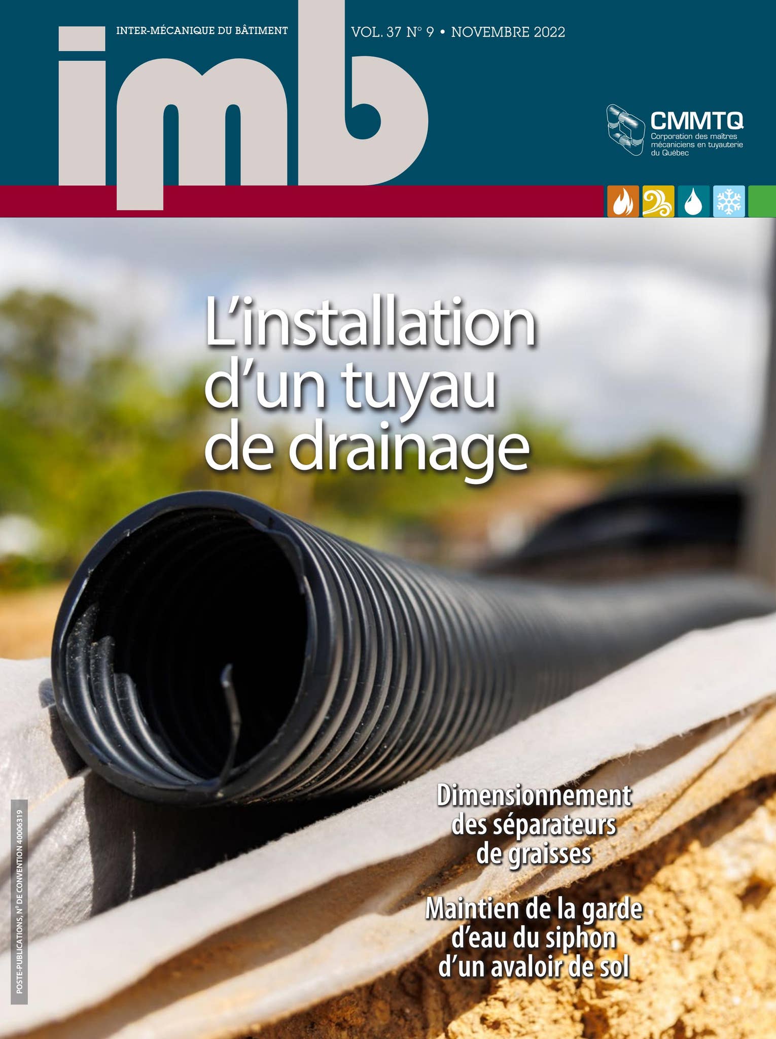 Revue IMB | Vol. 37, n° 9 | Novembre 2022 by CMMTQ - Issuu