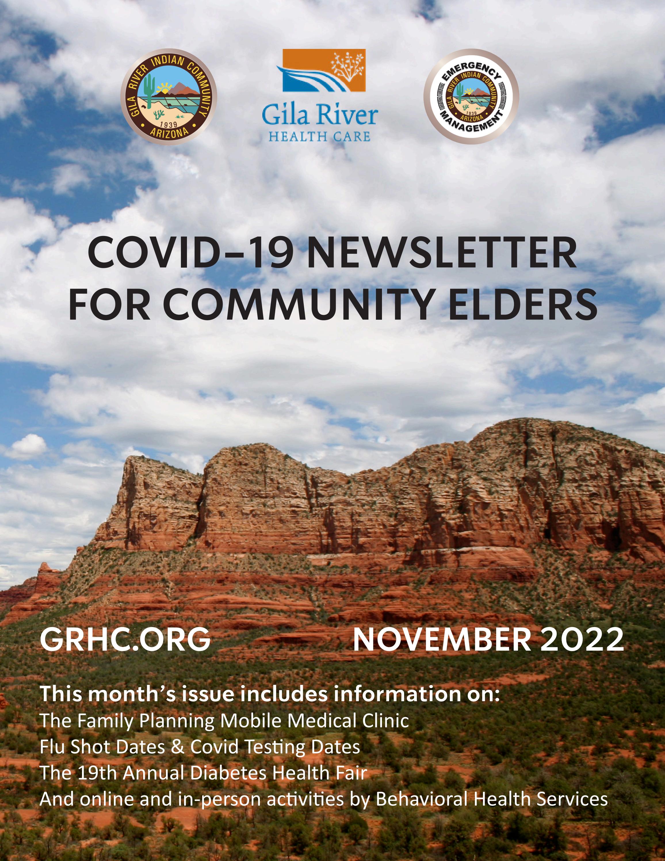 COVID-19 Newsletter for Community Elders (Nov 2022) by Gila River ...