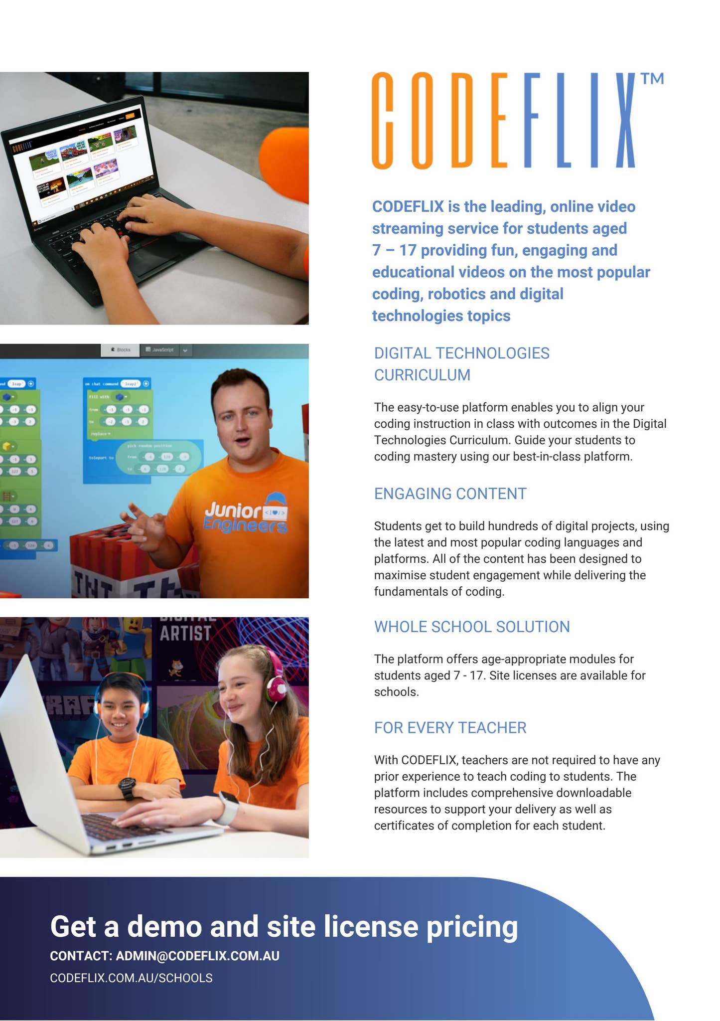 CODEFLIX Capabilities Document by EdTech.Group - Issuu