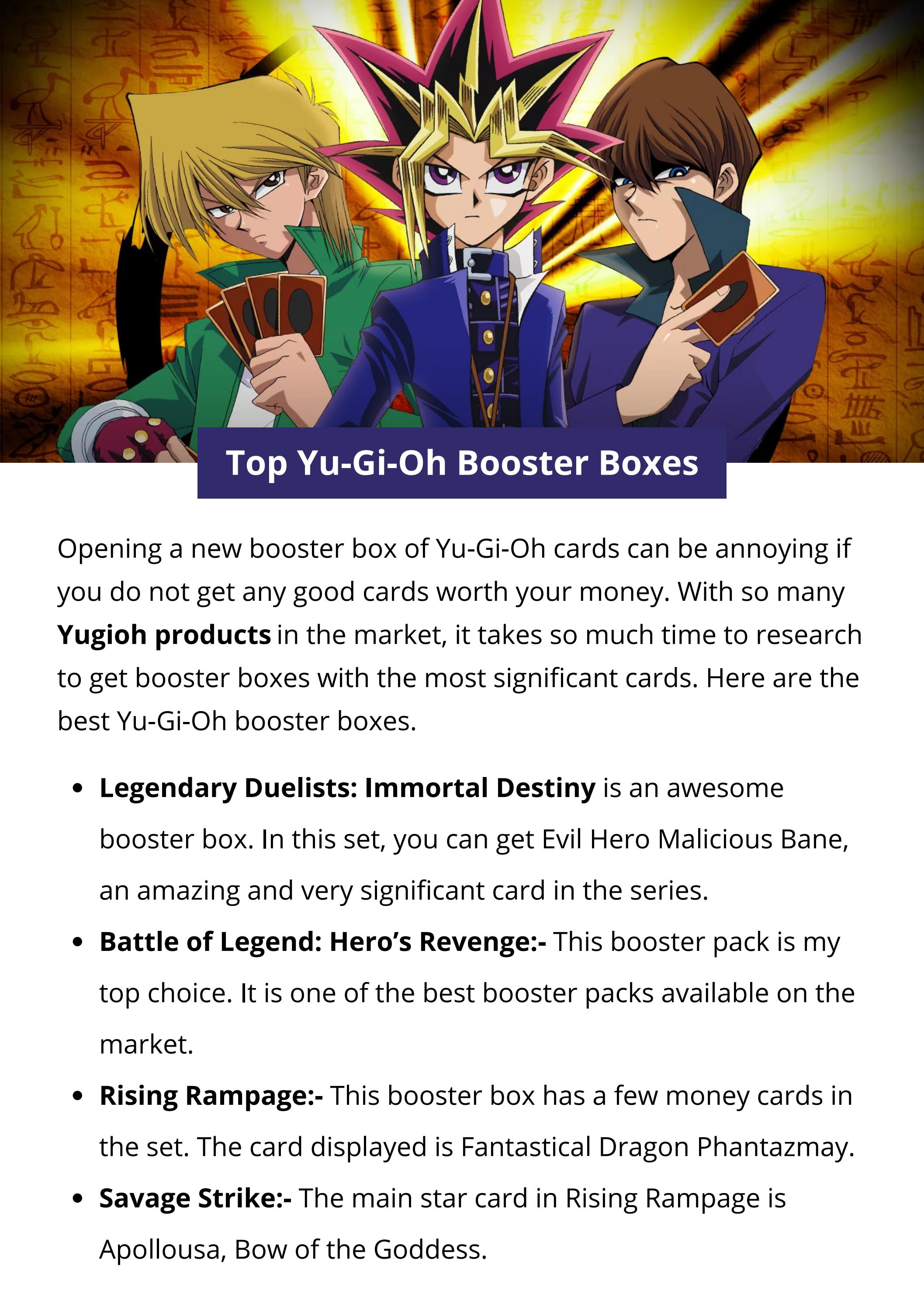 Top Yu-Gi-Oh Booster Boxes by jonesashley - Issuu