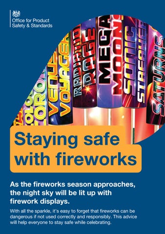 Staying safe with fireworks by Schudio - Issuu