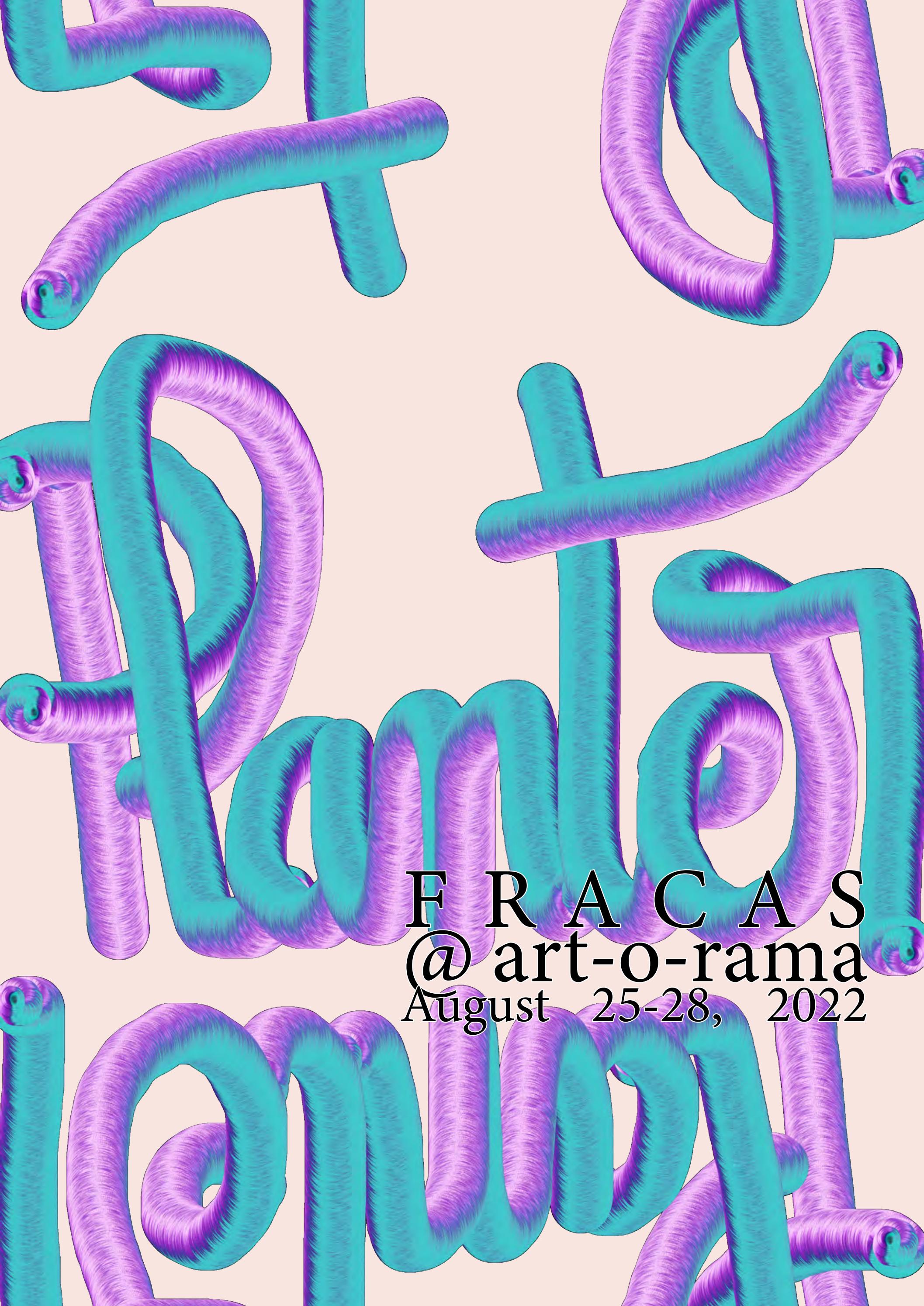 Fracas Gallery @art_o_rama Marseille 25-28 August 22_Sabrina Sguanci ...