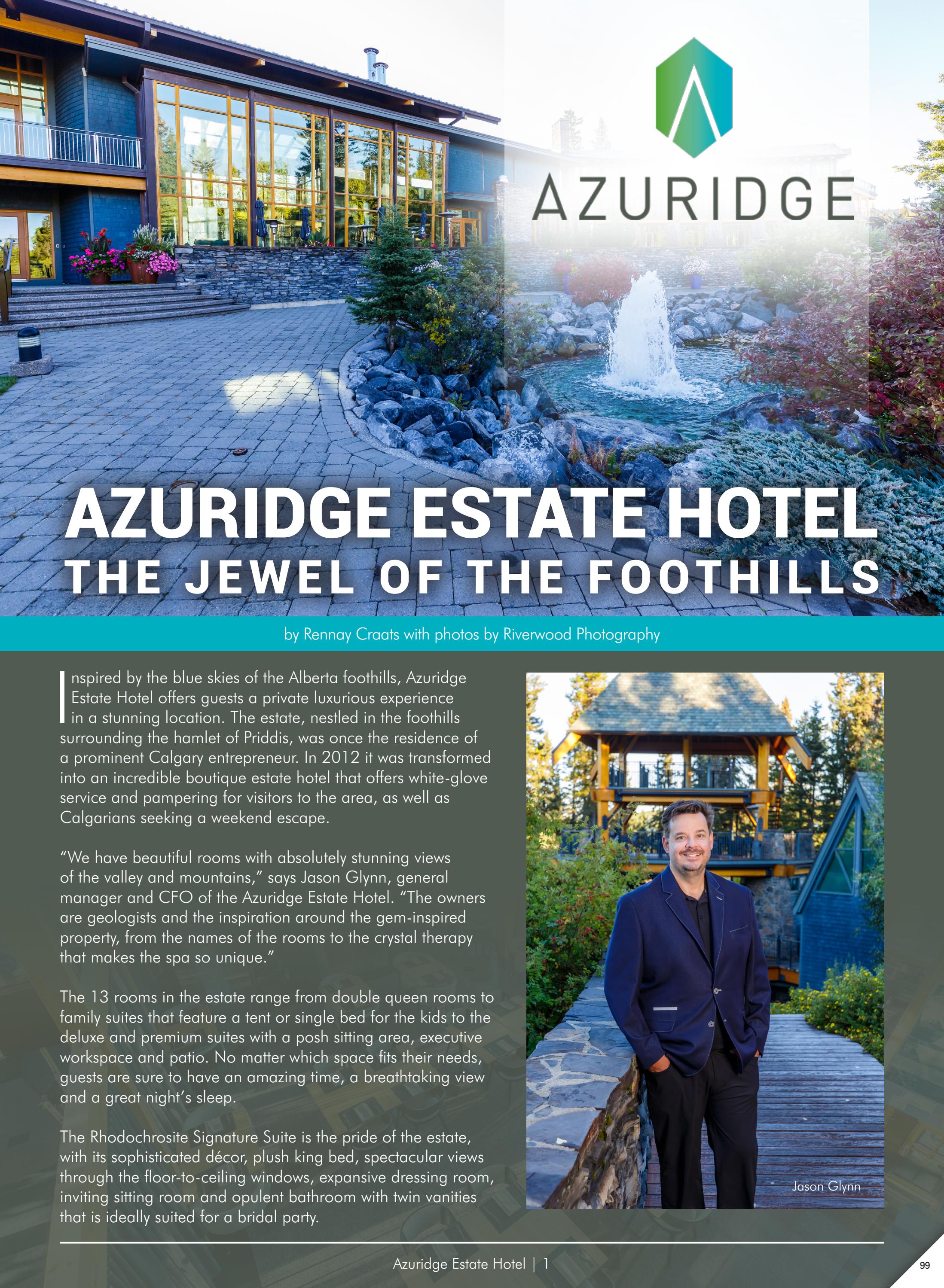 Azuridge Hotel - Celebrating 10 Years by Business in Calgary - Issuu