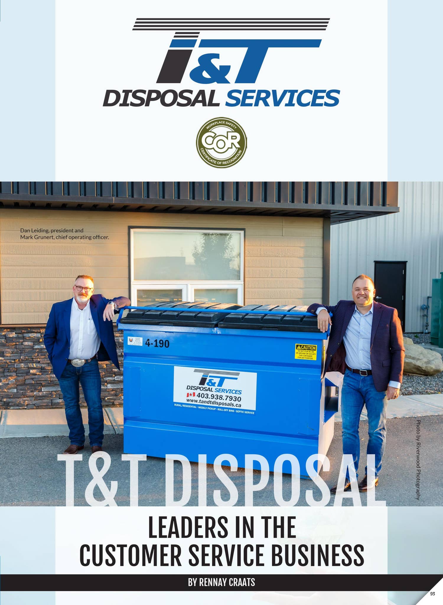 T & T Disposal Services - Celebrating 25 Years by Business in Calgary ...