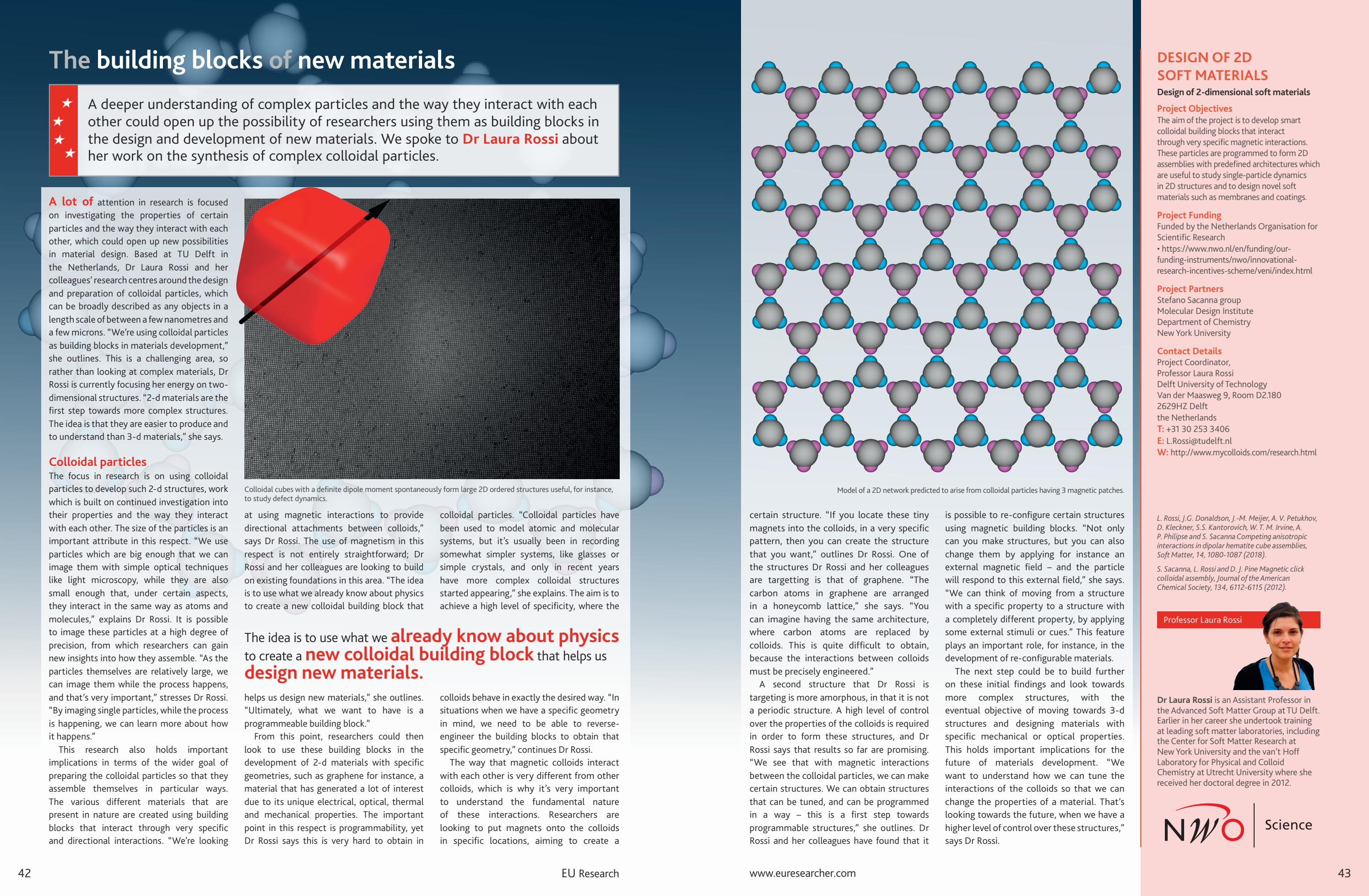 Design of 2-dimensional soft materials by Blazon Publishing and Media ...