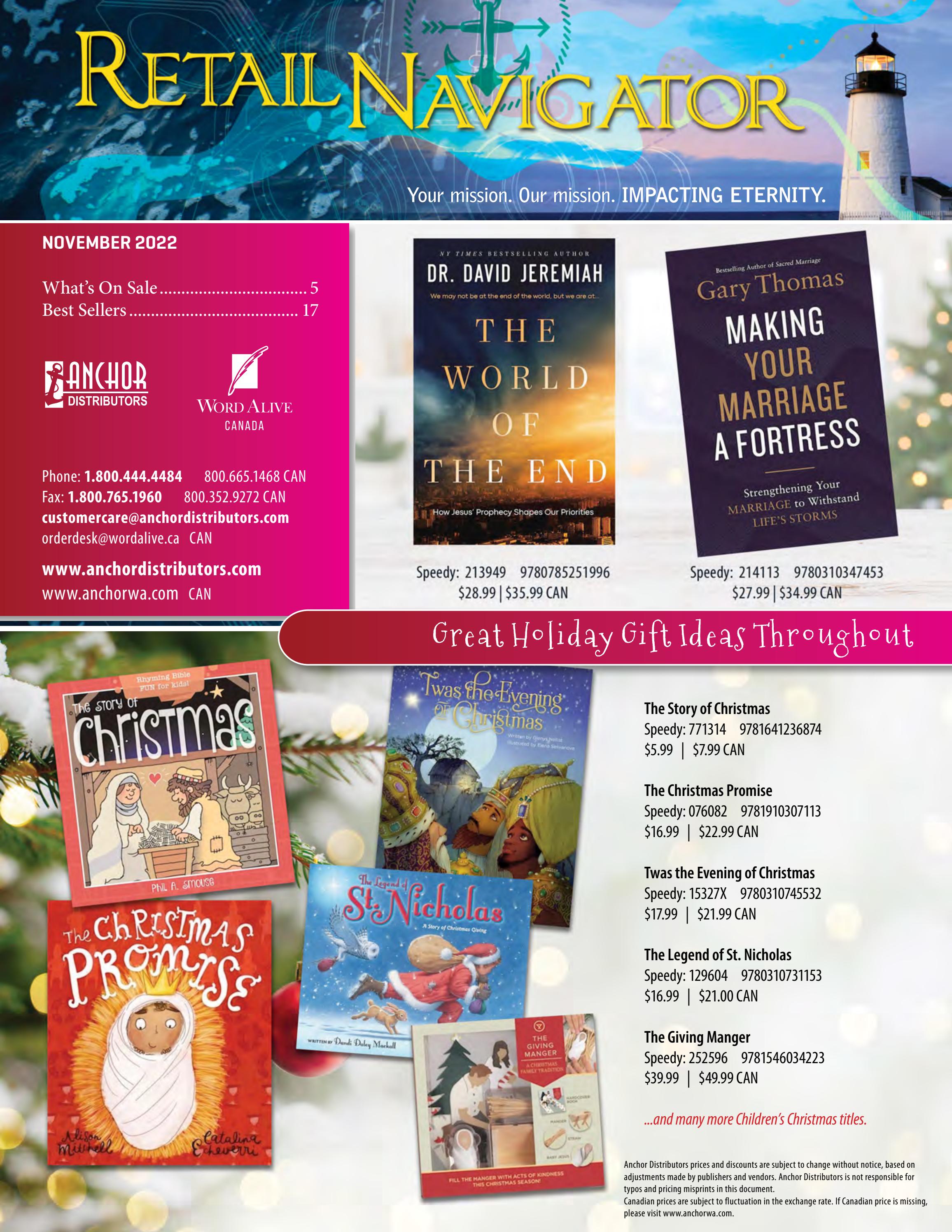 Anchor Distributors Retail Navigator – November 2022 by jim ...