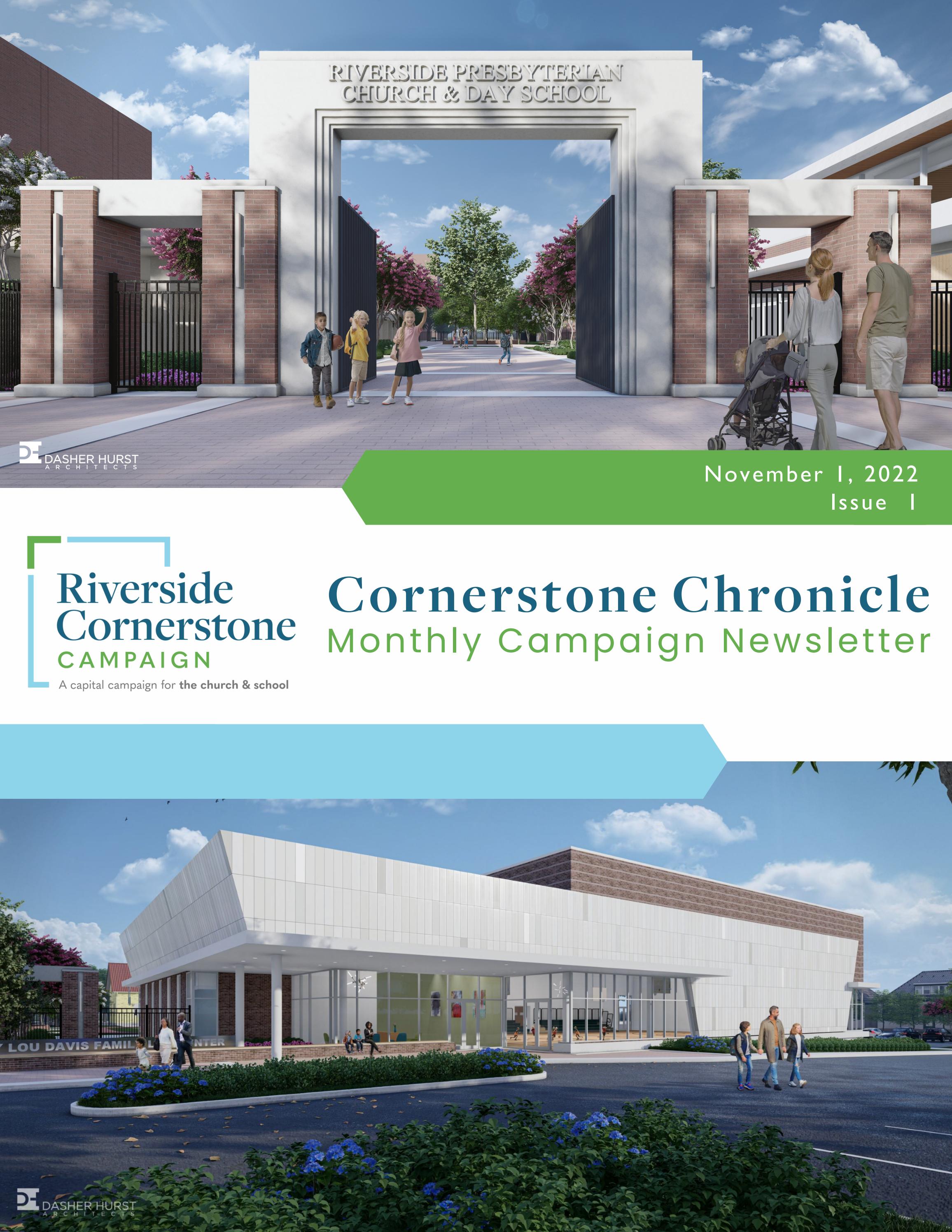 Cornerstone Chronicle - Issue 1 by rpdsjax - Issuu