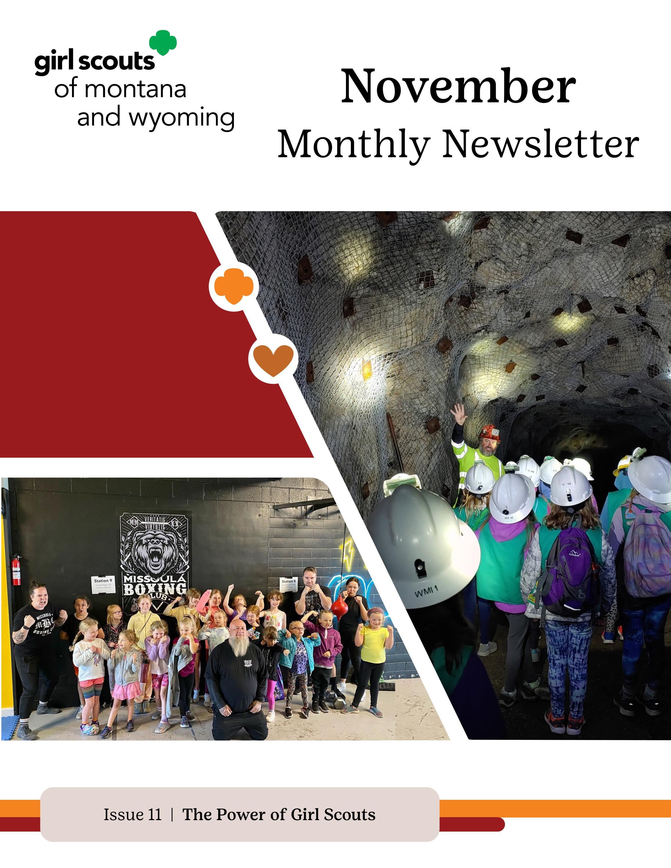 2022 November Newsletter by Girl Scouts of Montana and Wyoming - Issuu