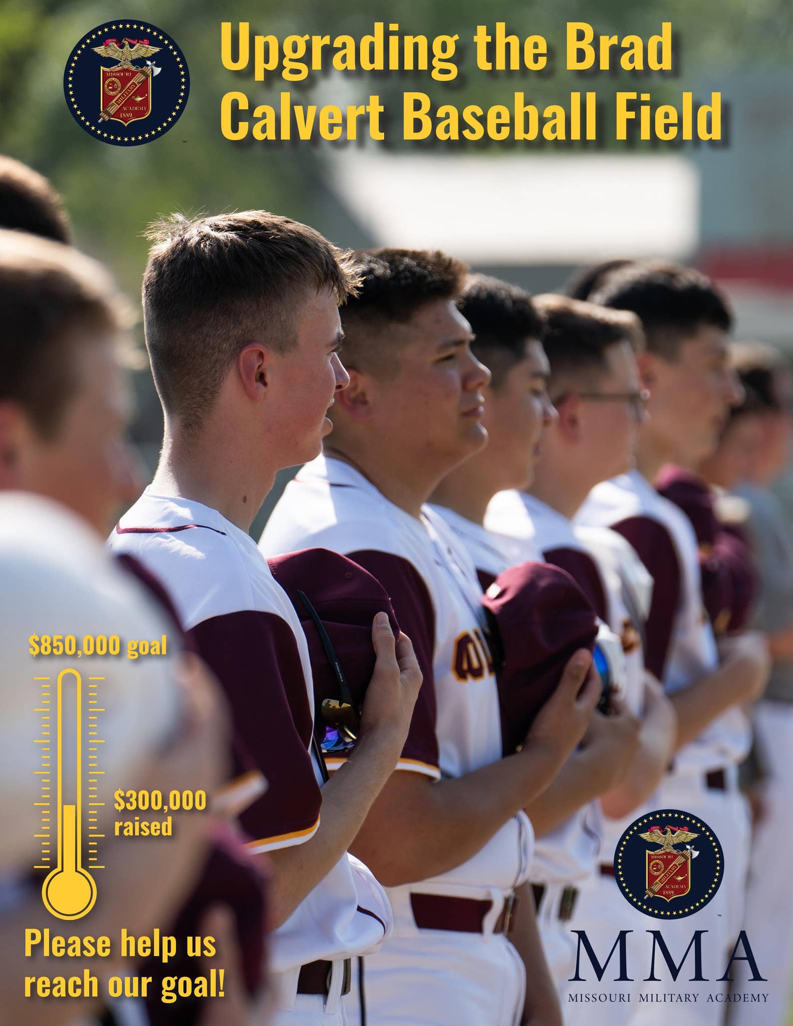 Upgrading the Brad Calvert Baseball Field by Missouri Military Academy ...