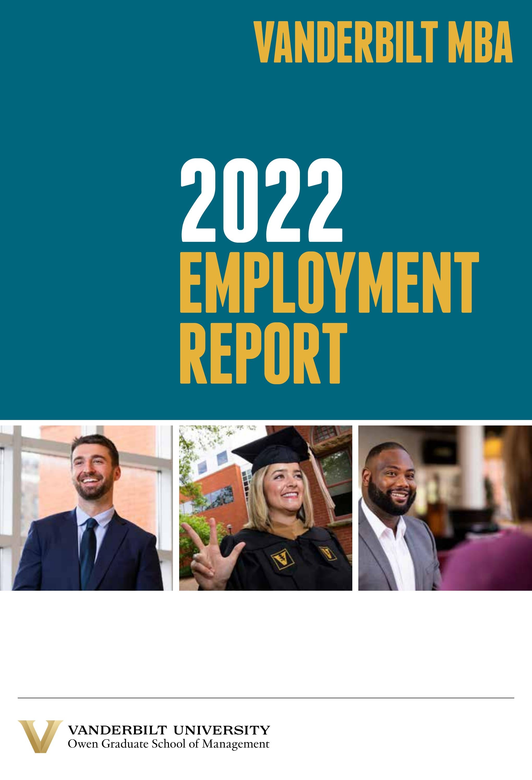 2022 MBA Employment Report by Vanderbilt Owen Graduate School of Management - Issuu