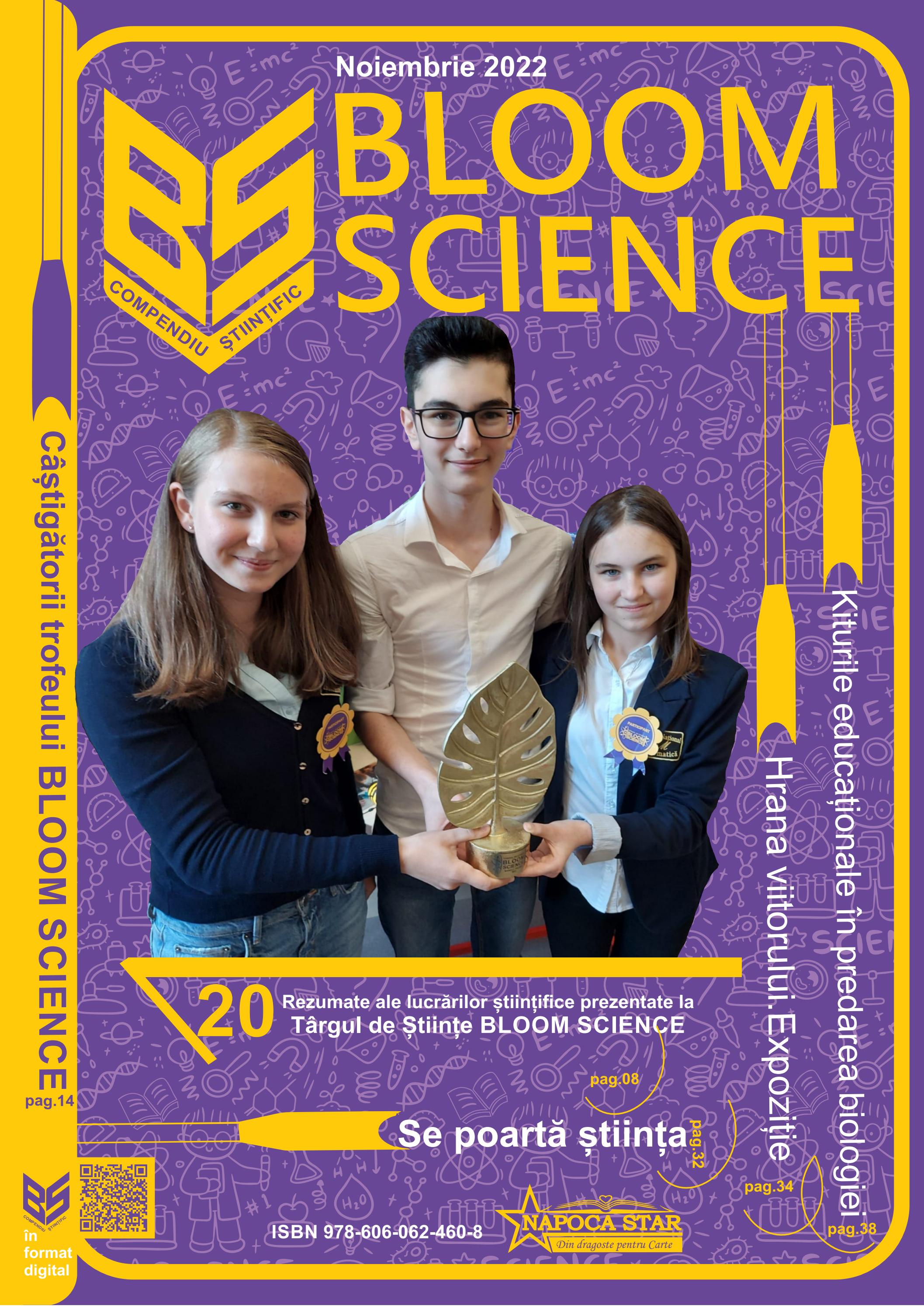 BLOOM SCIENCE- COMPENDIU STIINTIFIC noiembrie 2022 by Liana Oteleanu ...