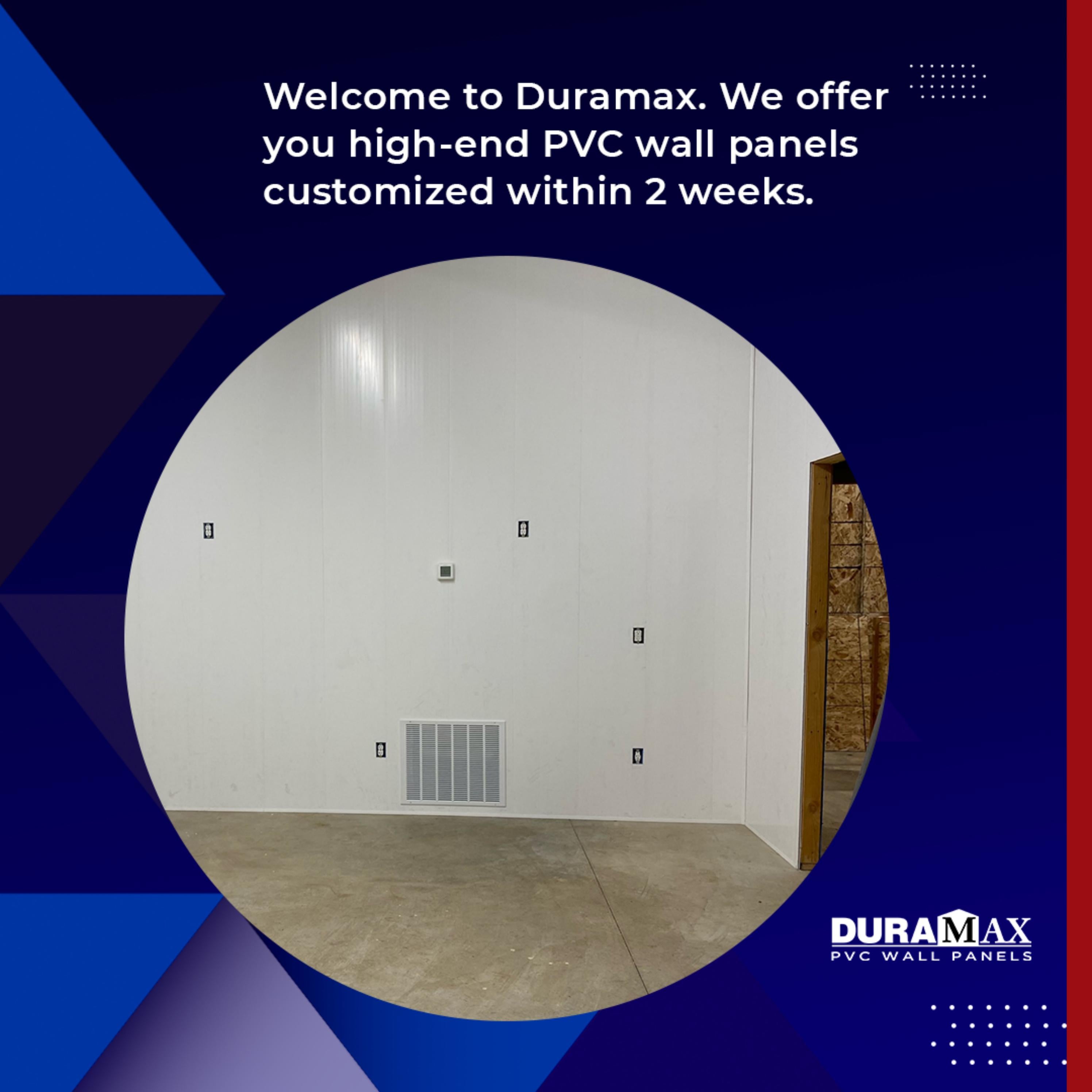 Install high-quality PVC wall panels instead of the moldy FRP wall ...