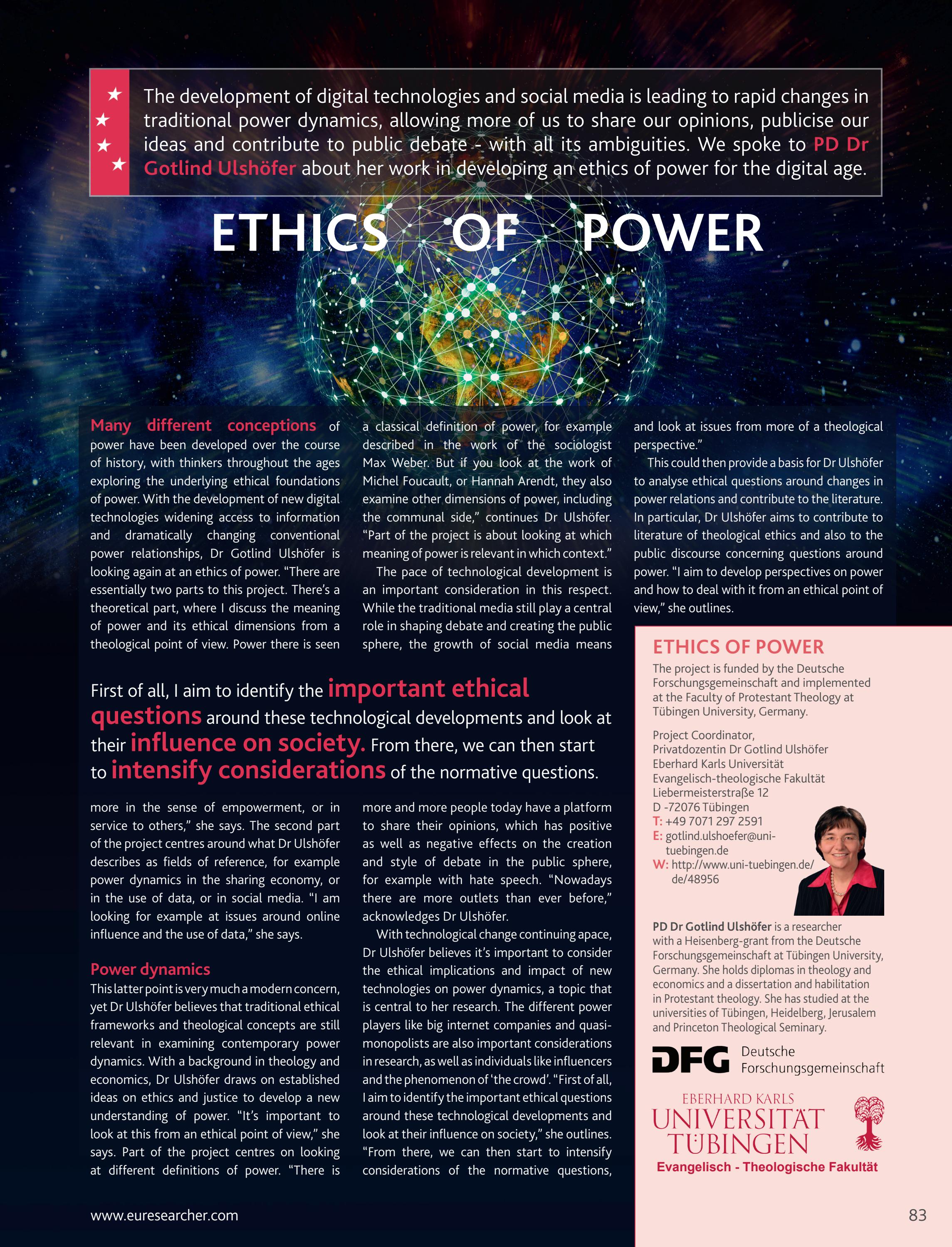 ETHICS OF POWER IN A DIGITAL AGE by Blazon Publishing and Media Ltd - Issuu