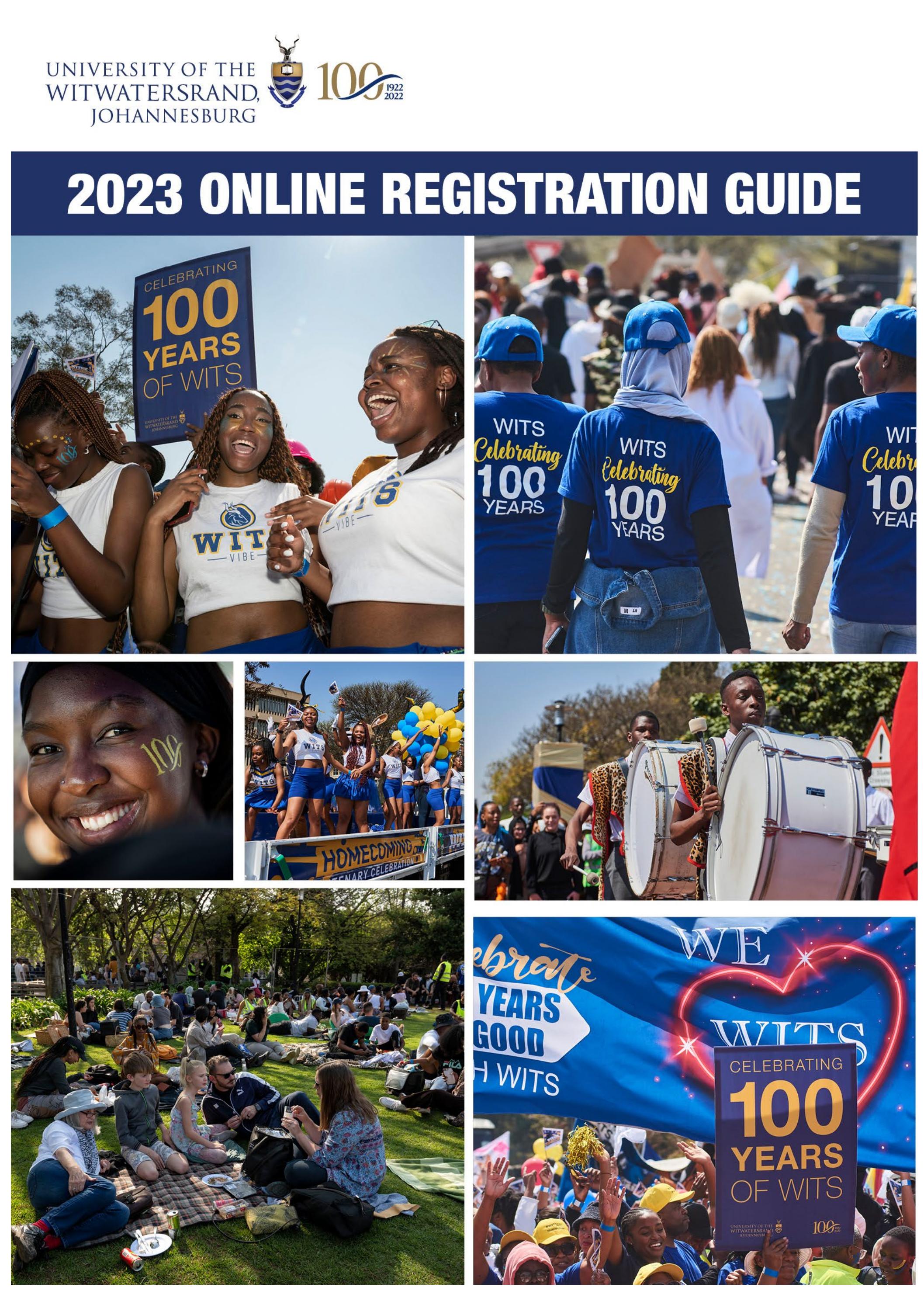 Online Registration Guide 2023 by witsmarketing - Issuu
