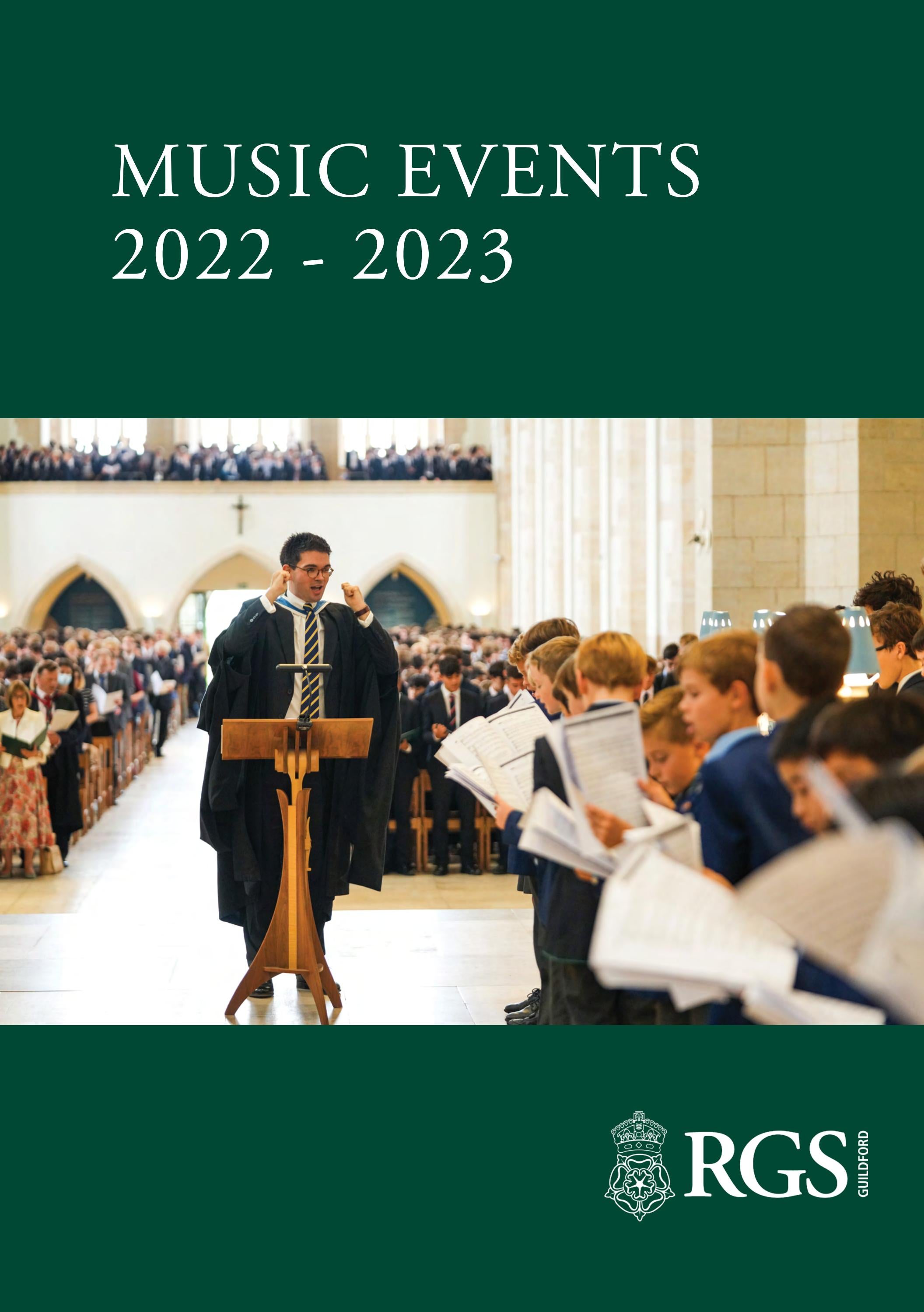 Music Events 2022/23 by RGS Guildford - Issuu