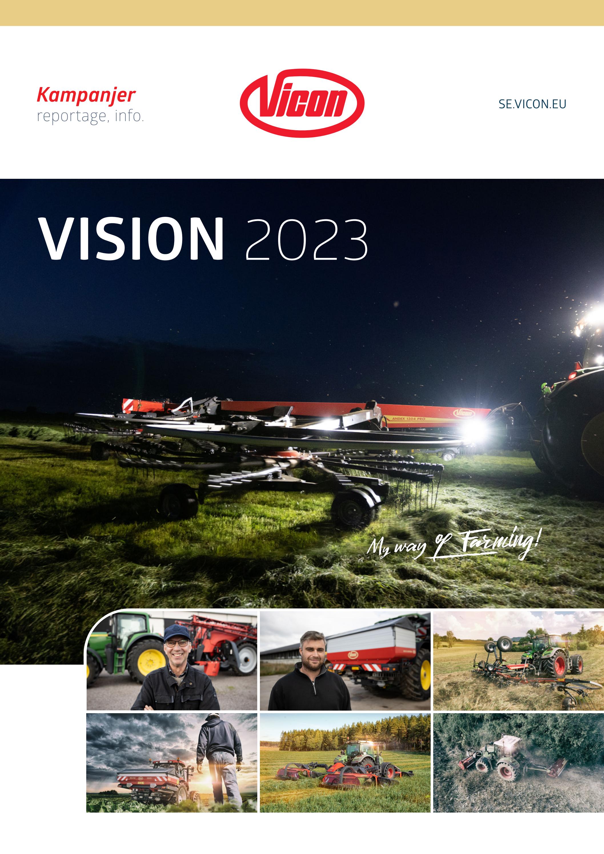 Vicon Vision 2023 - Smarta lösningar by Kverneland Group - Issuu