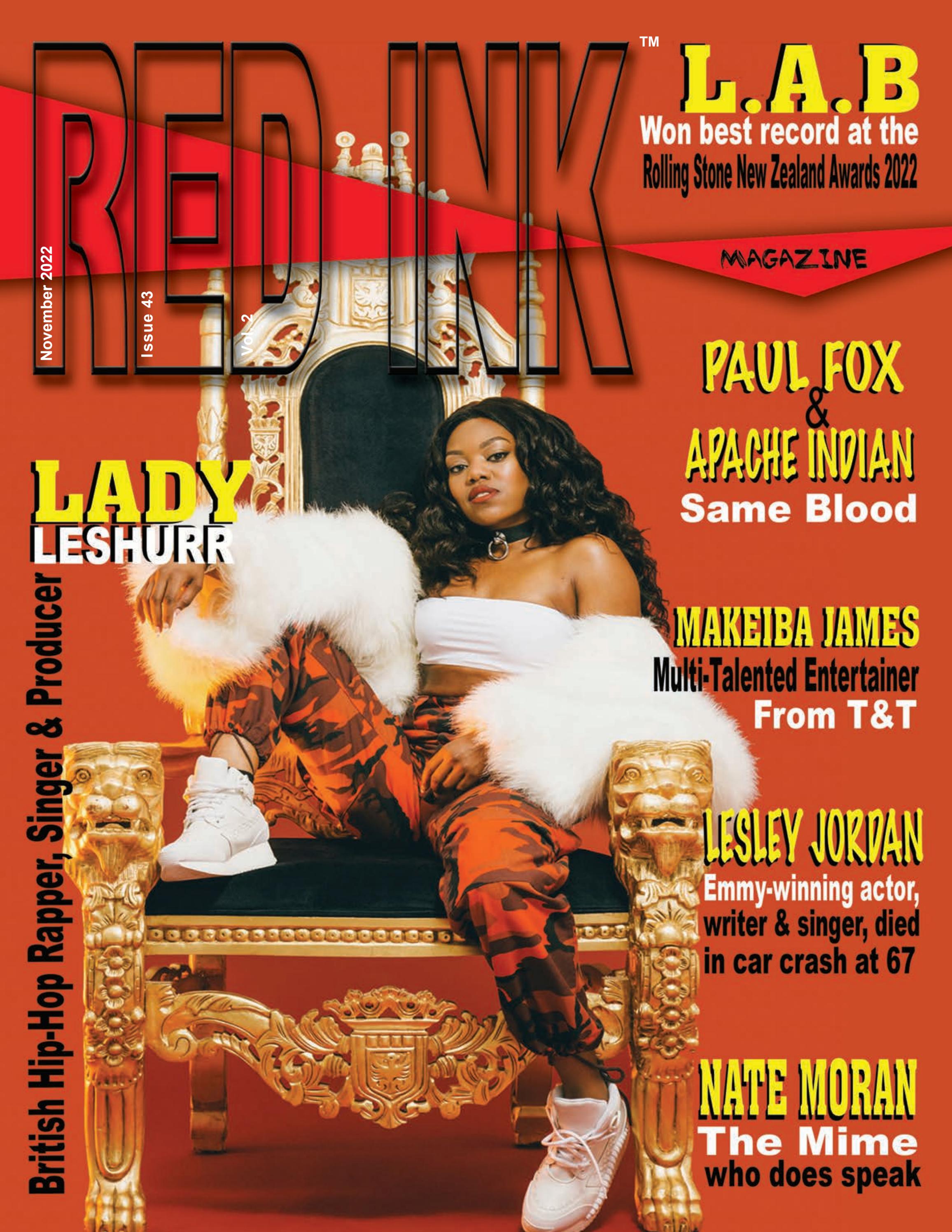 RED INK MAGAZINE #43 November 2022 by RED INK MAGAZINE - Issuu