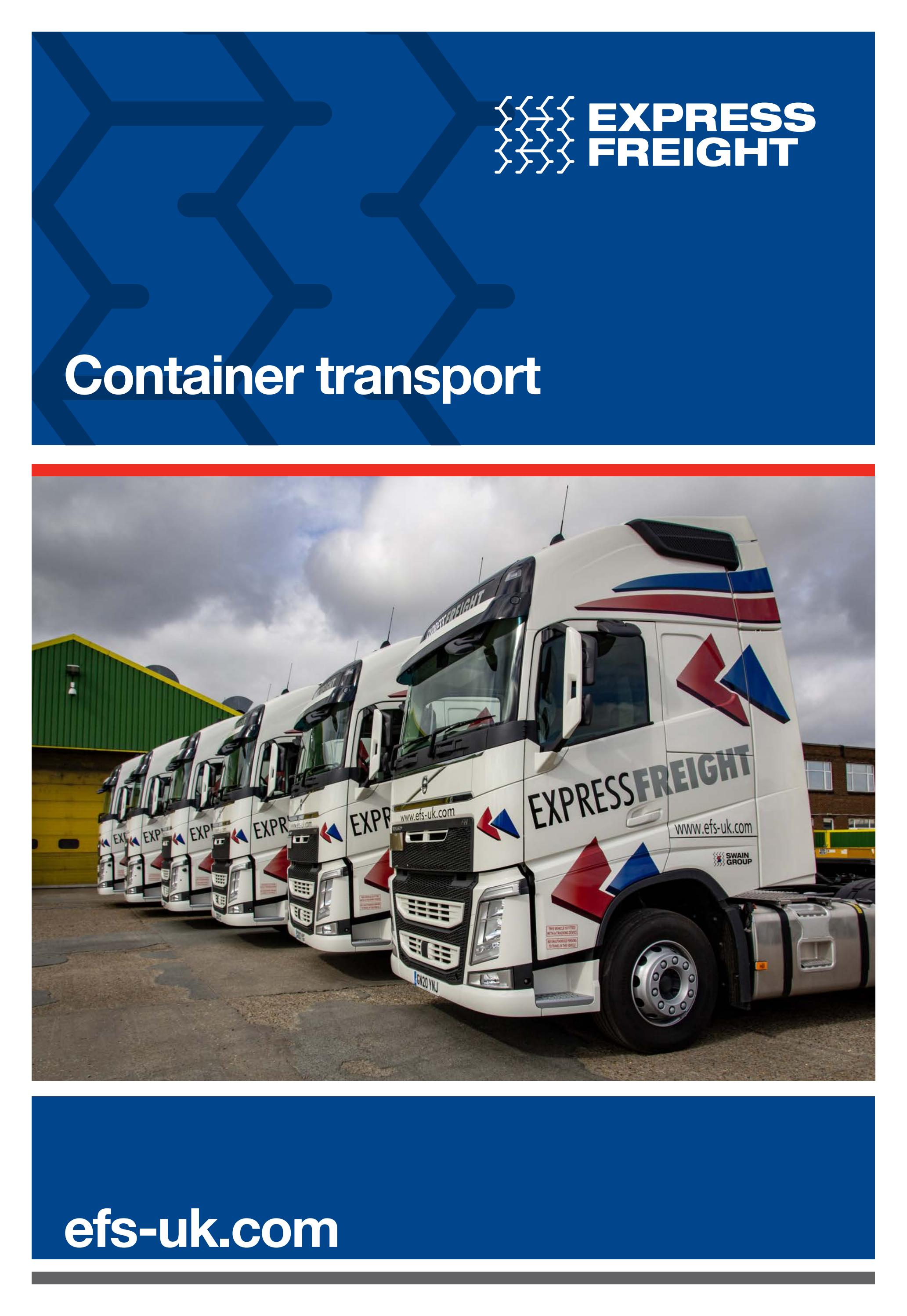 Express Freight Brochure by Swain Group - Issuu