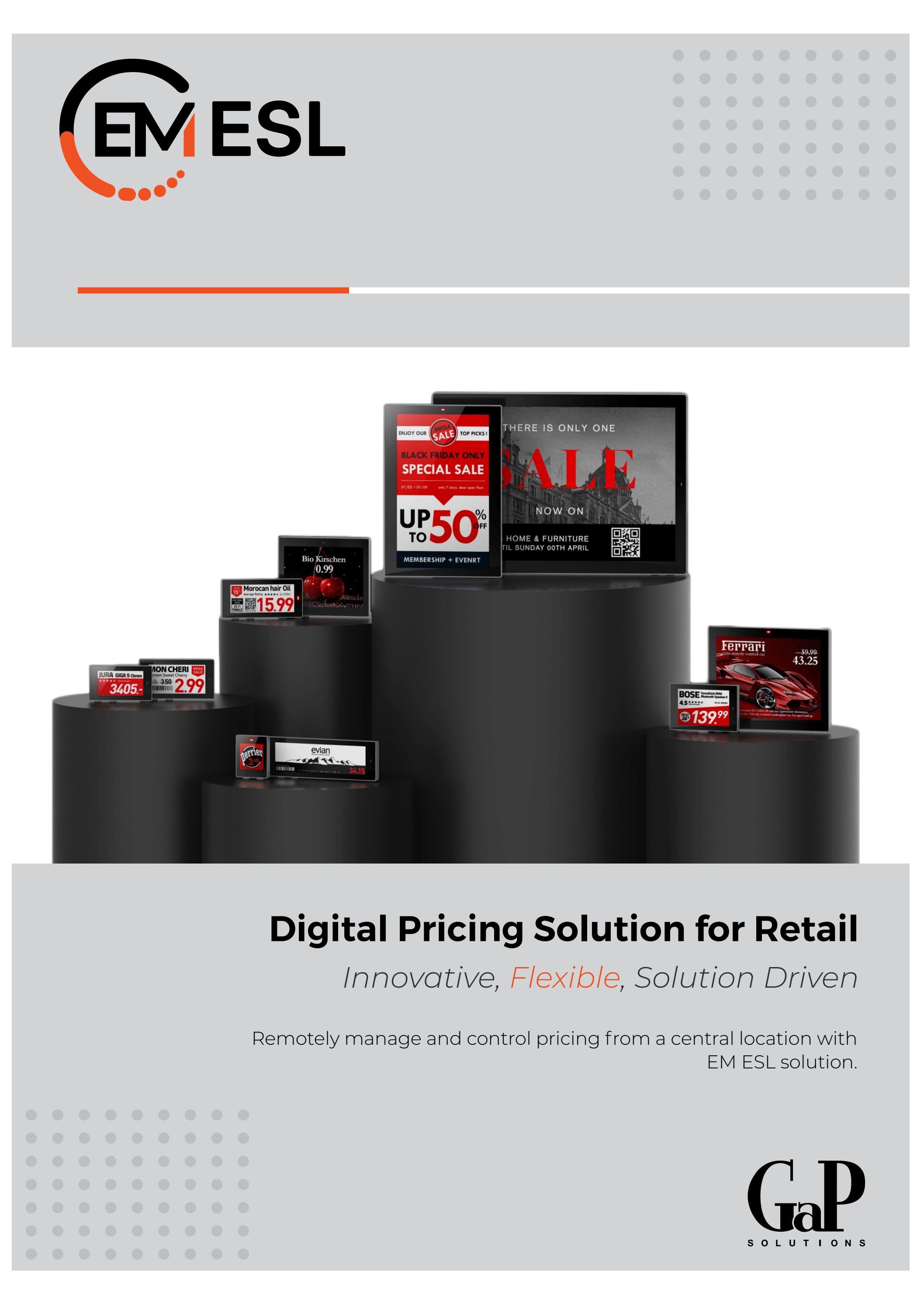 EM ESL - Electronic Shelf Labels by GaP Solutions - Issuu