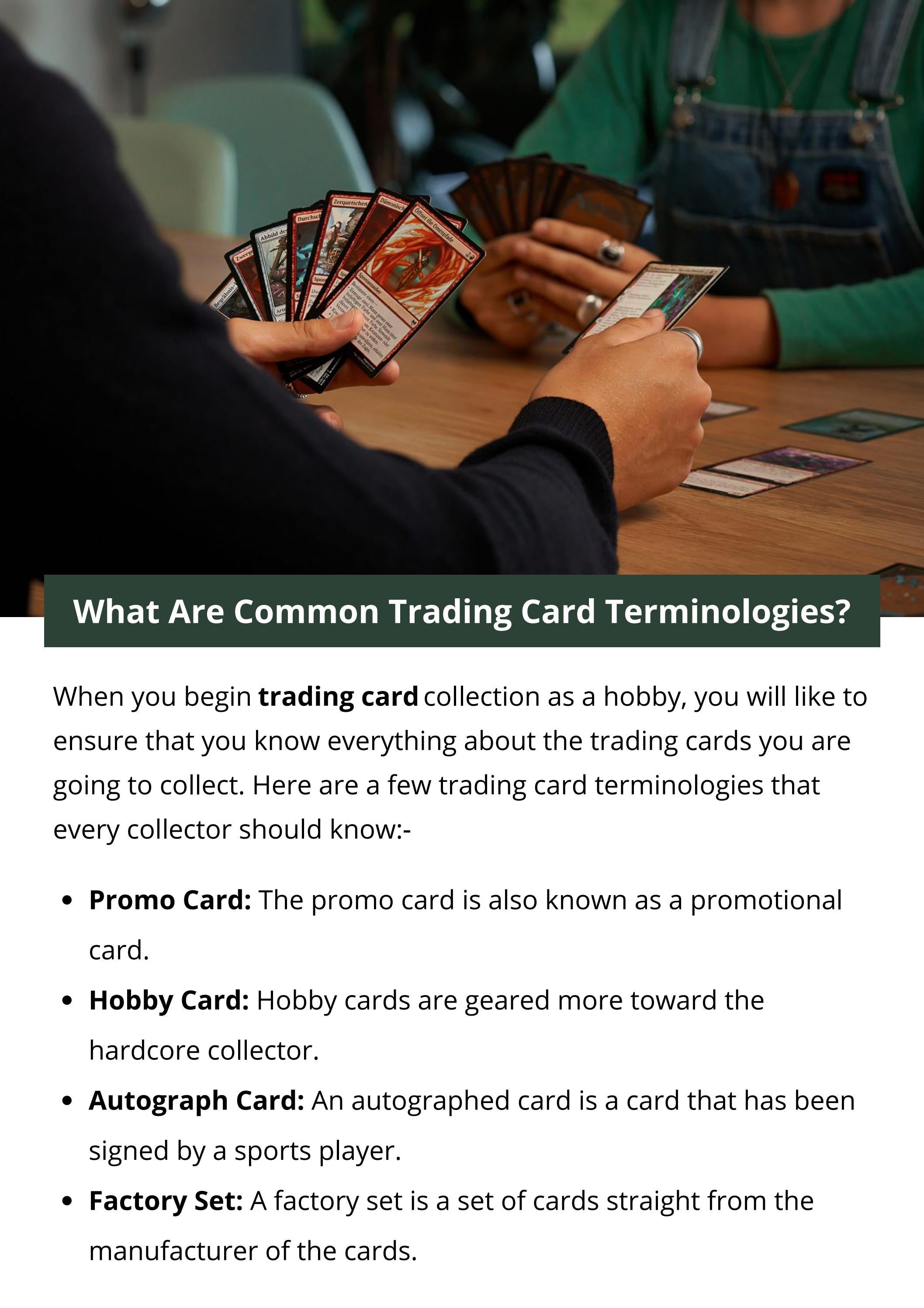 What Are Common Trading Card Terminologies? by jonesashley - Issuu