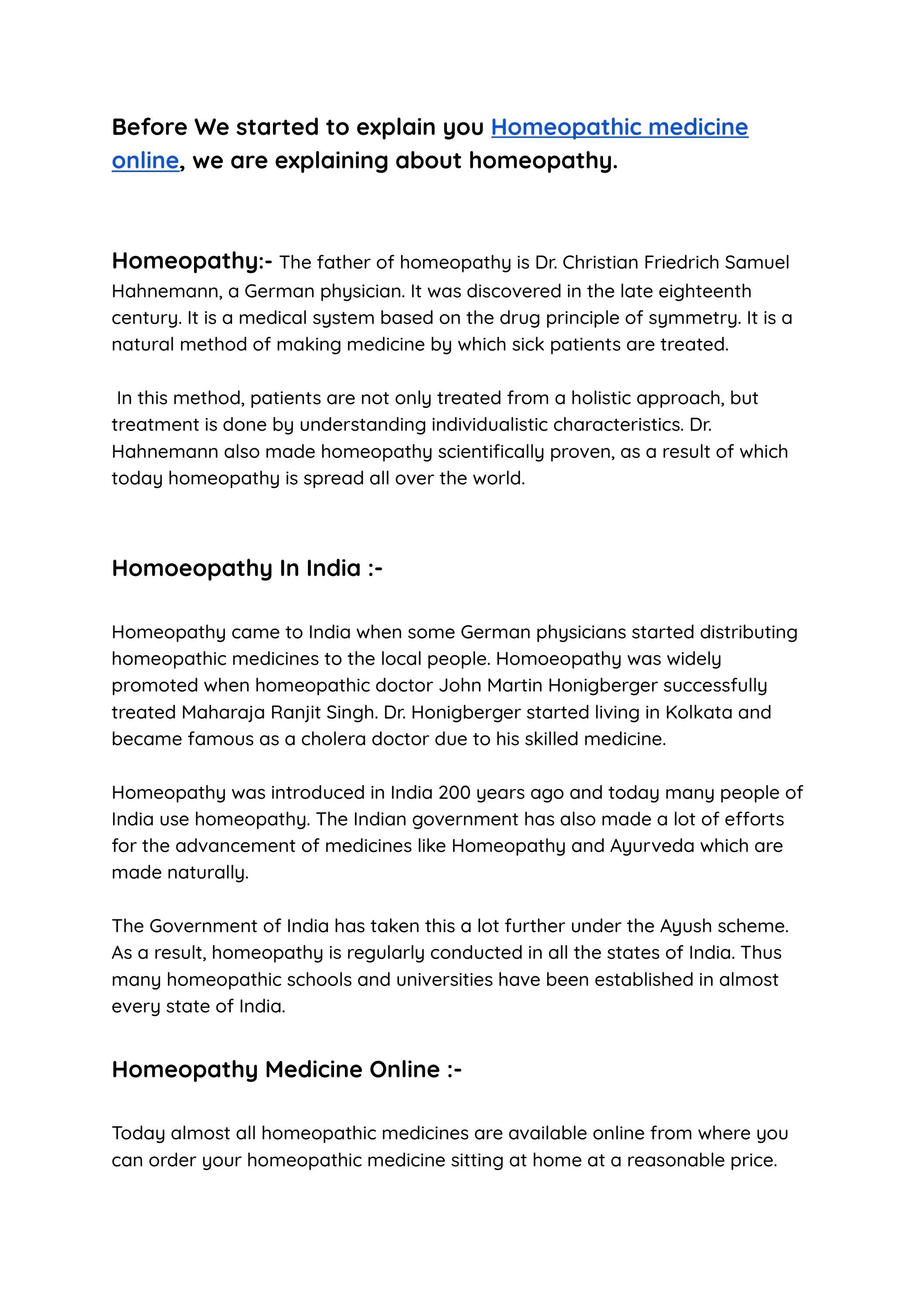Homeopathy Medicine Online by homeolab - Issuu