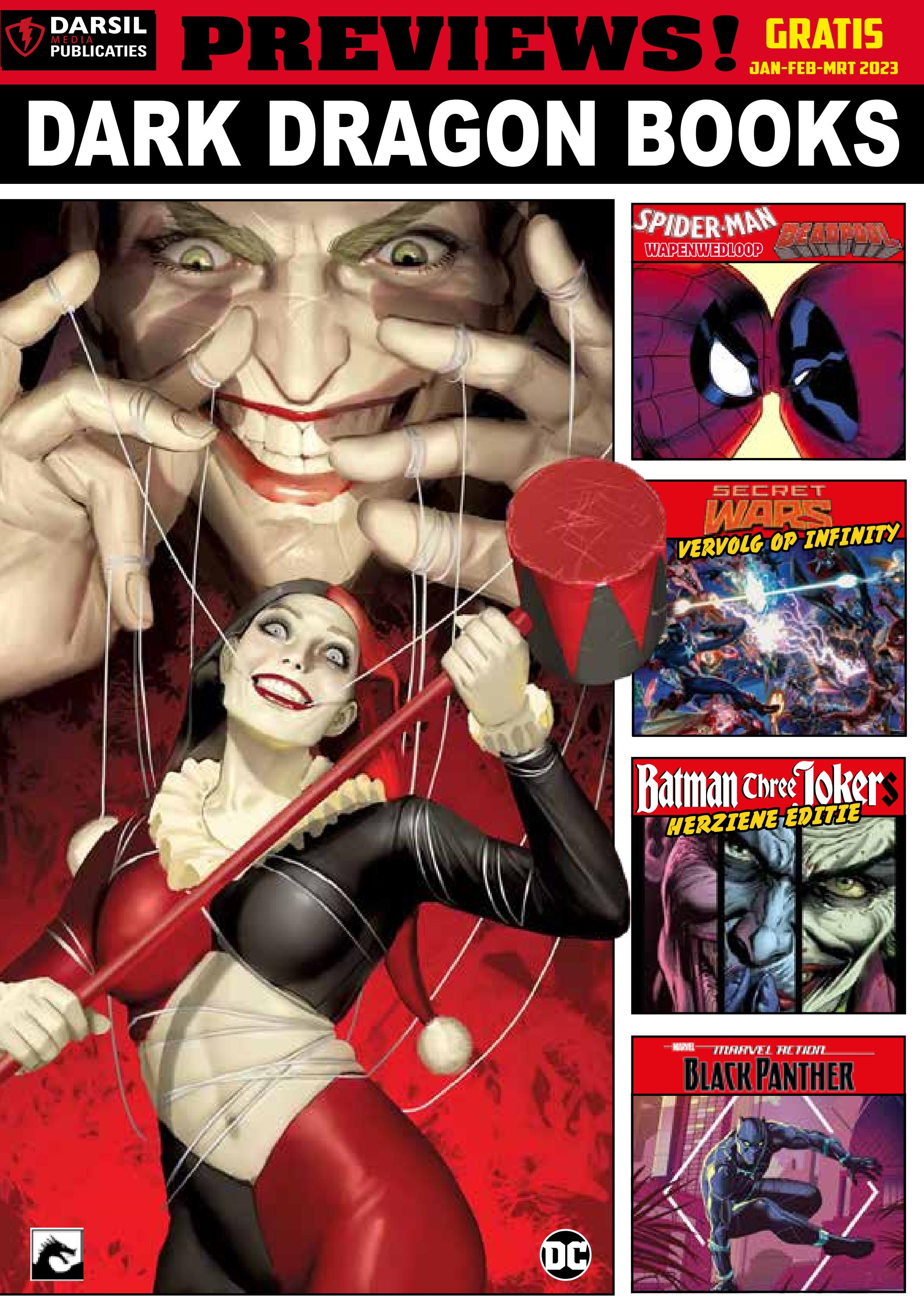 Dark Dragon Books Previews 2023, Q1 MARVEL & DC by Dark Dragon Books ...