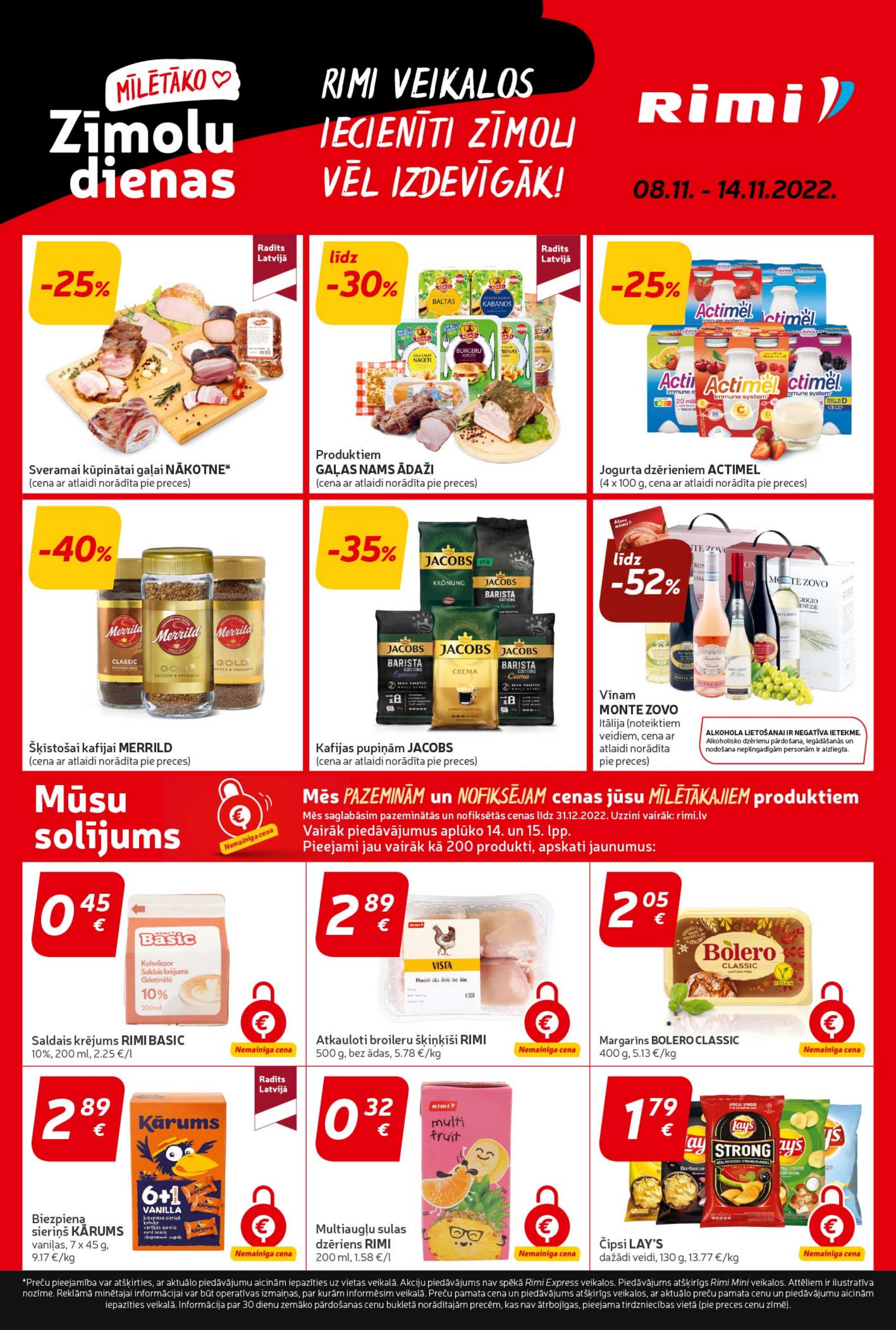 Rimi akciju buklets 08.11.-14.11.2022. by Rimi - Issuu