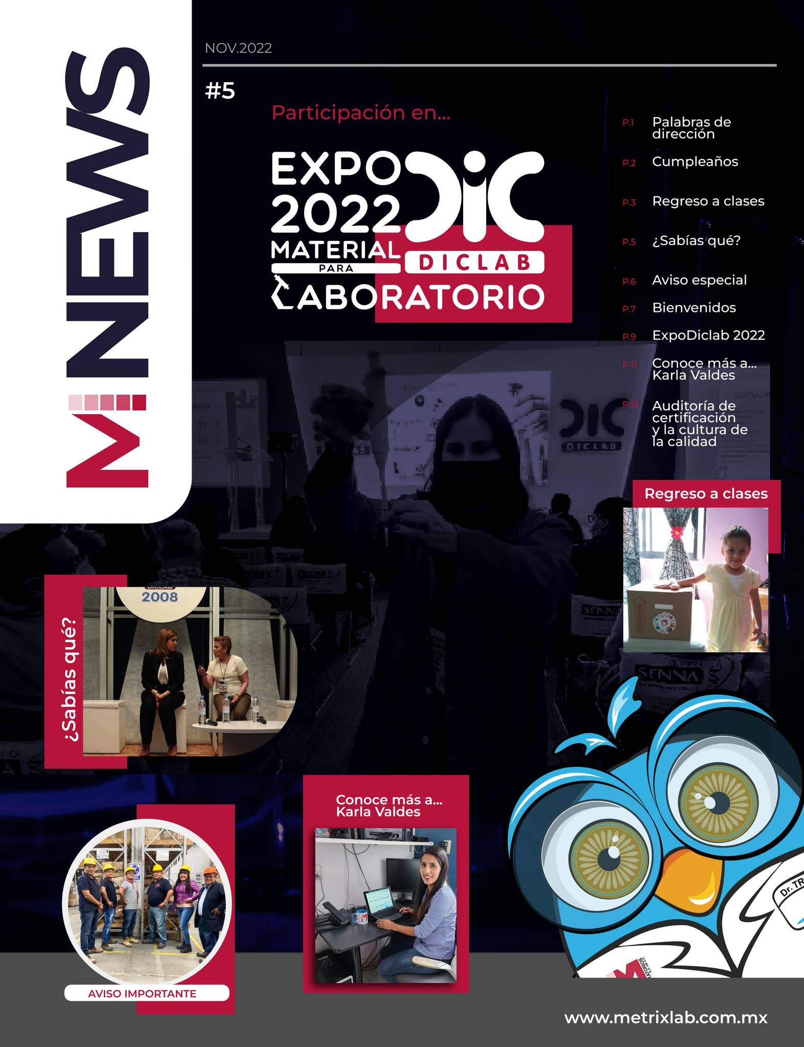 Metrix NEWS NOV-22 by METRIX-Laboratorios - Issuu