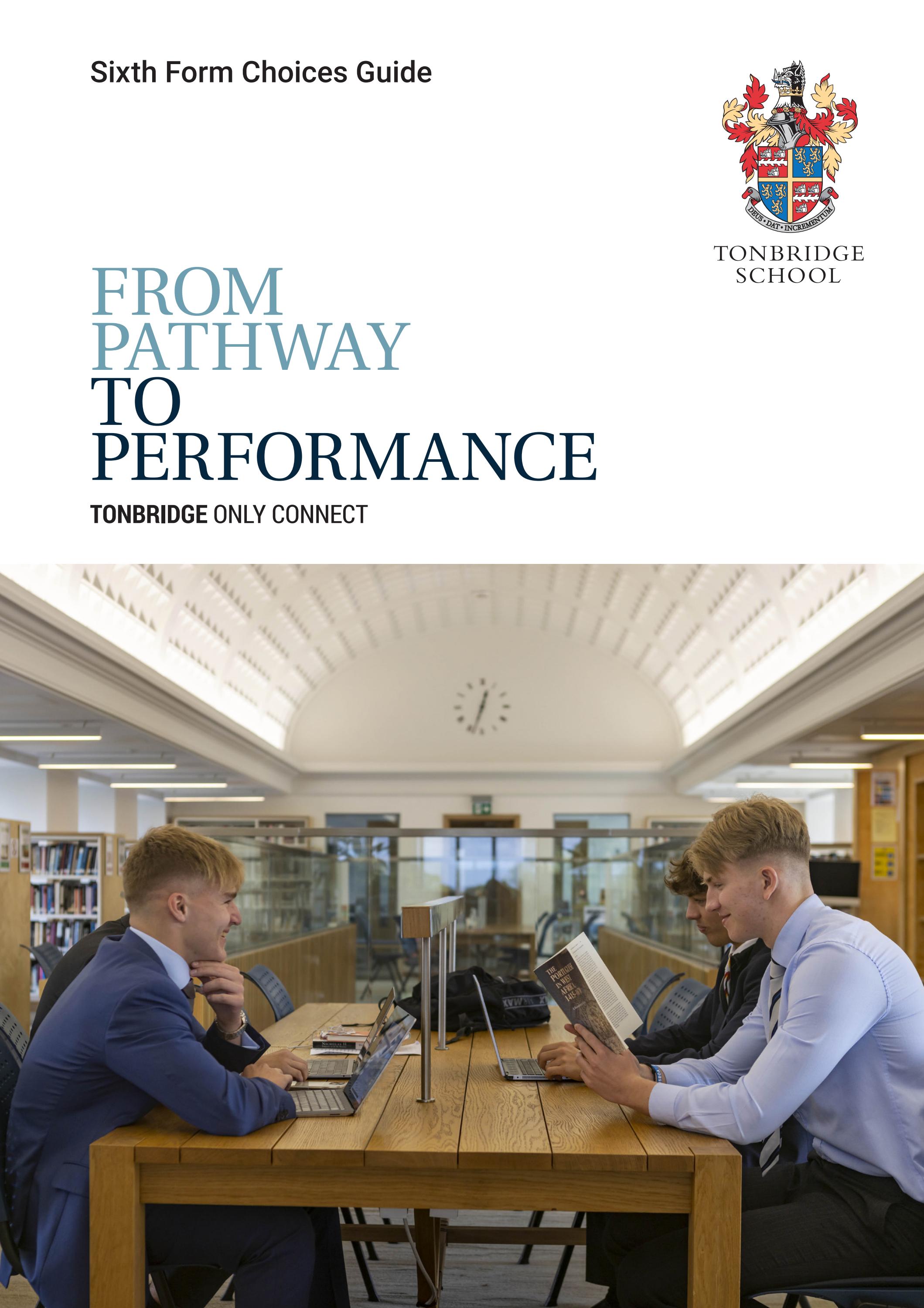 Sixth Form Choices Guide by Tonbridge School - Issuu