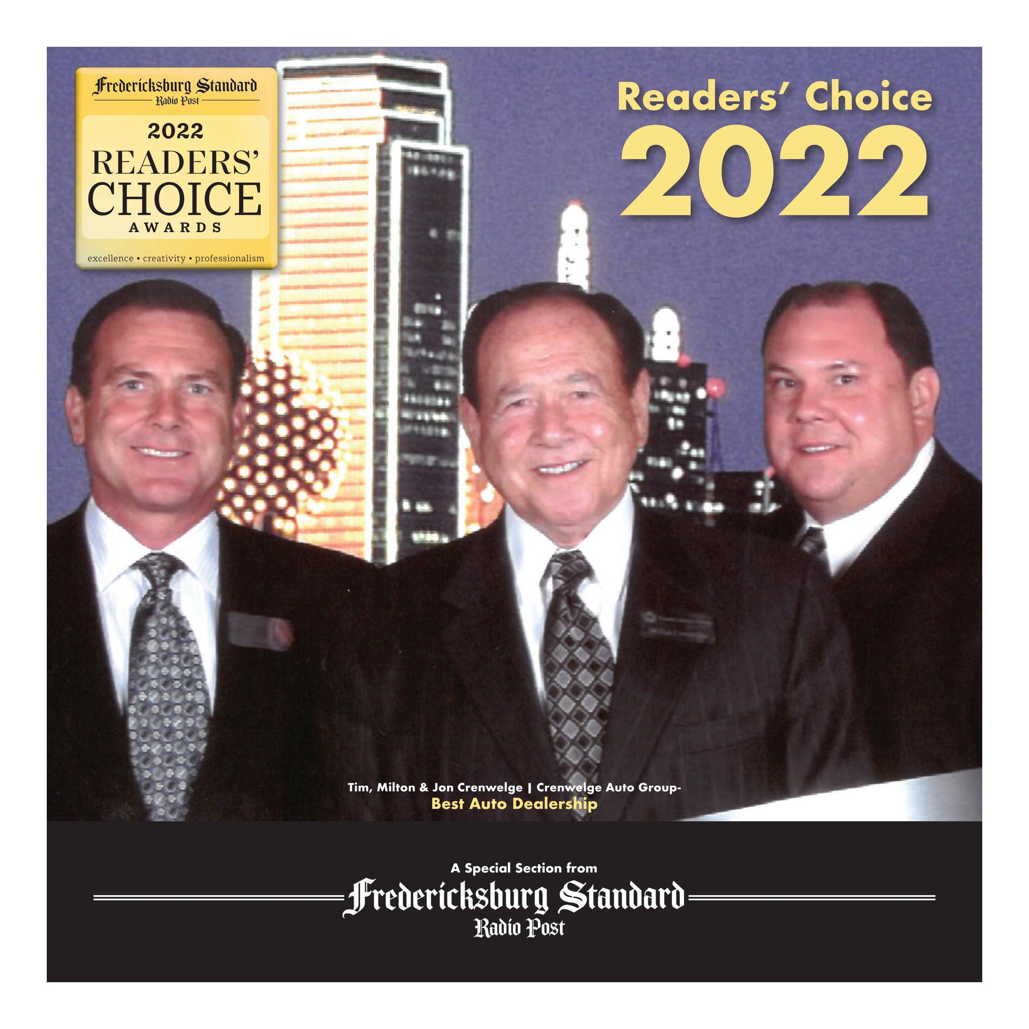 2022 Readers' Choice Awards by Fredericksburg Publishing - Issuu