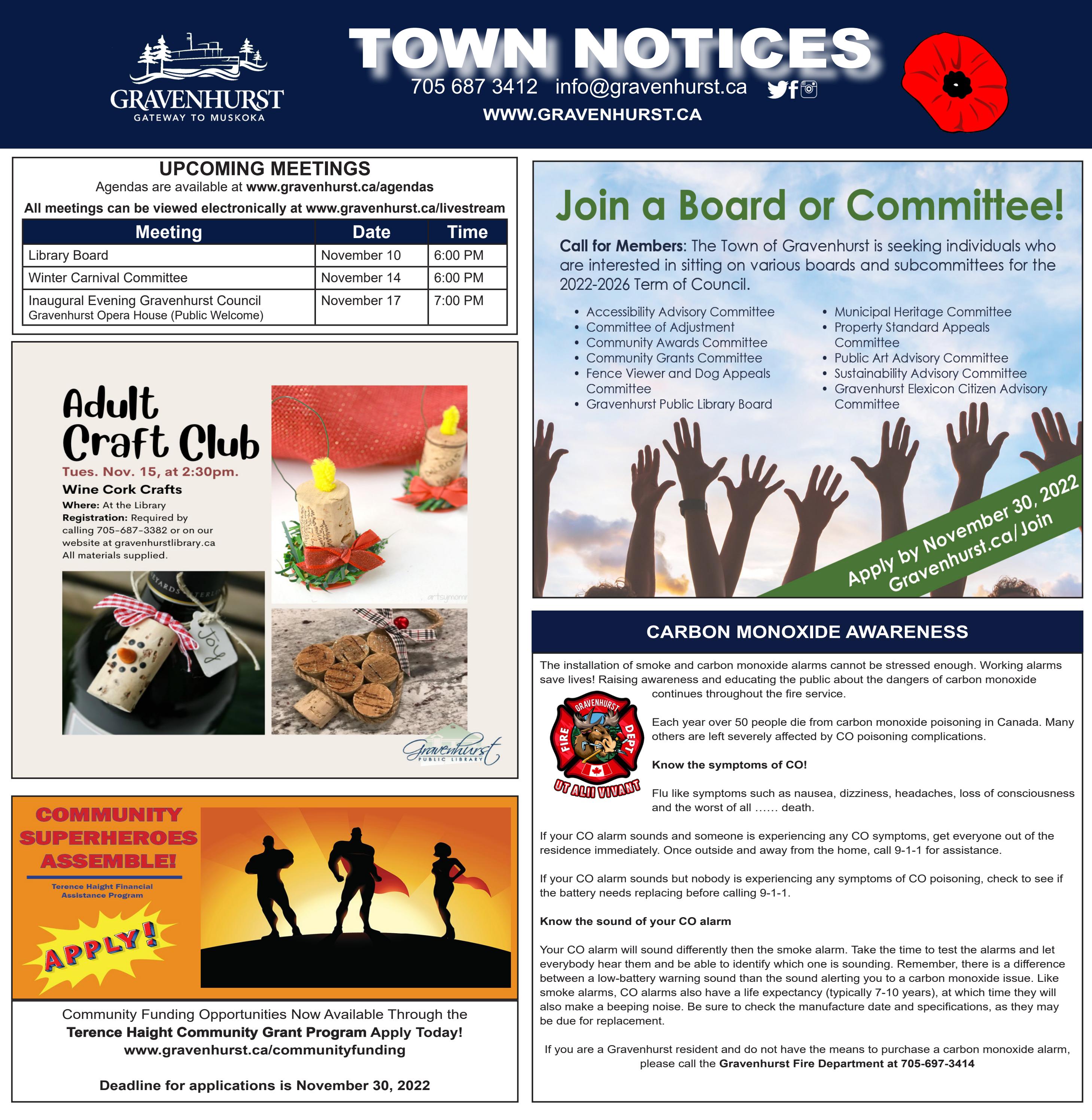 Gravenhurst Town Notices Nov 10 22 By Town Of Gravenhurst Issuu