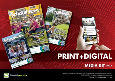 School News, New Zealand - Media Kit by Multimedia AU/NZ - Issuu