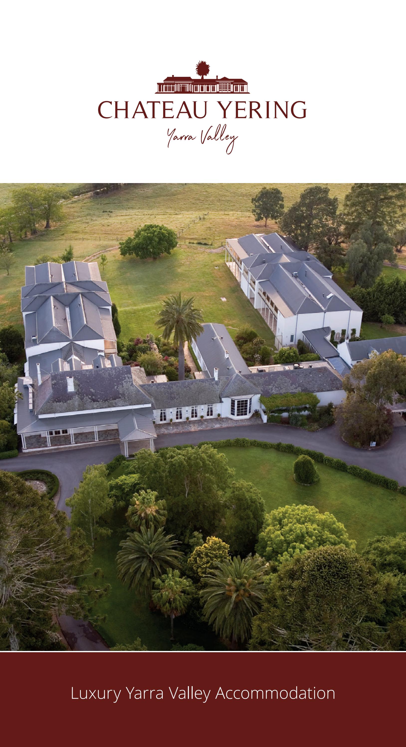 Chateau Yering by Jorbens - Issuu