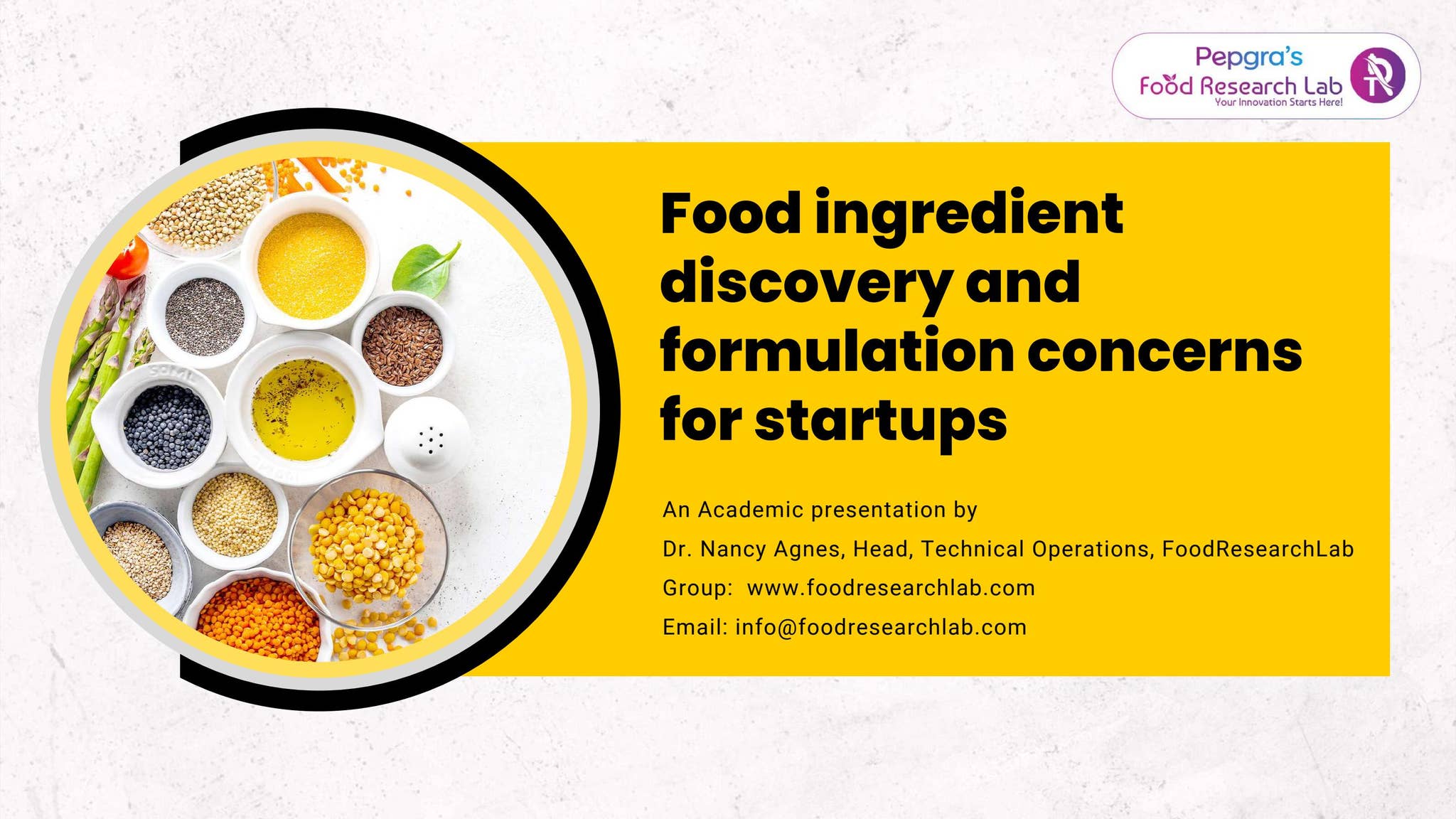 Food Ingredient Discovery And Formulation Concerns For Startups ...