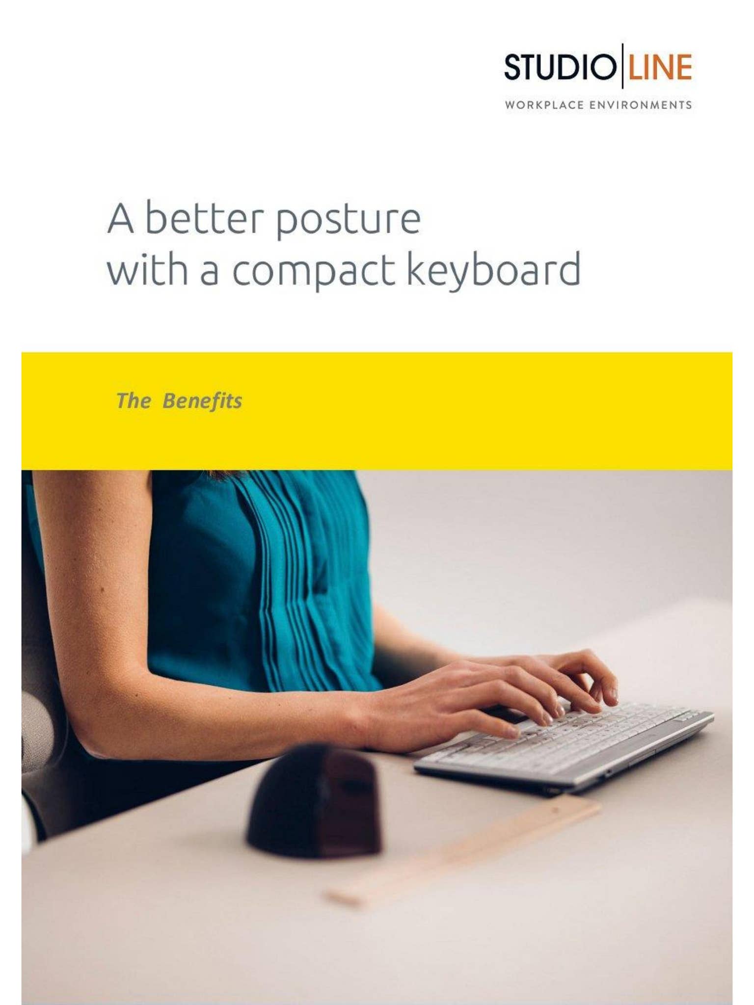 79 Better Posture Compact Keyboard by StudioLine Workplace Environments ...