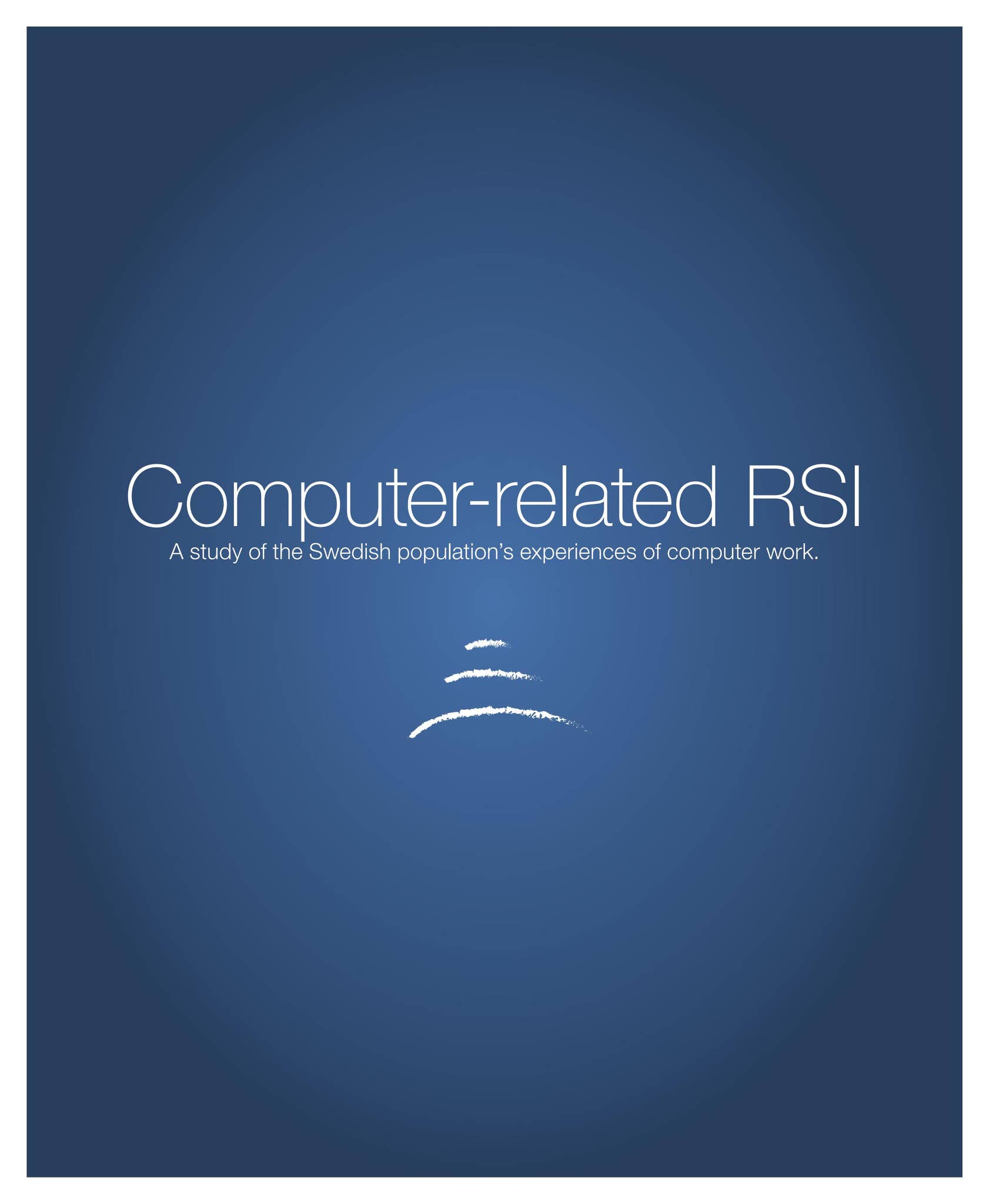 76 Computer related RSI by StudioLine Workplace Environments - Issuu